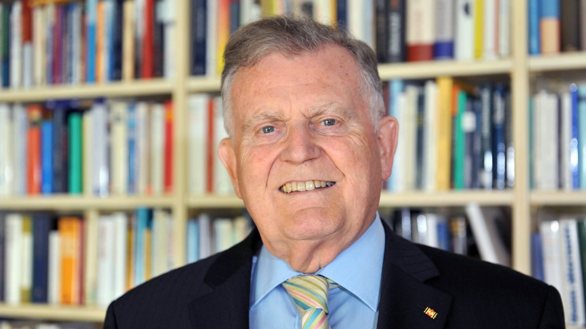 Erwin Teufel wird 85 Jahre