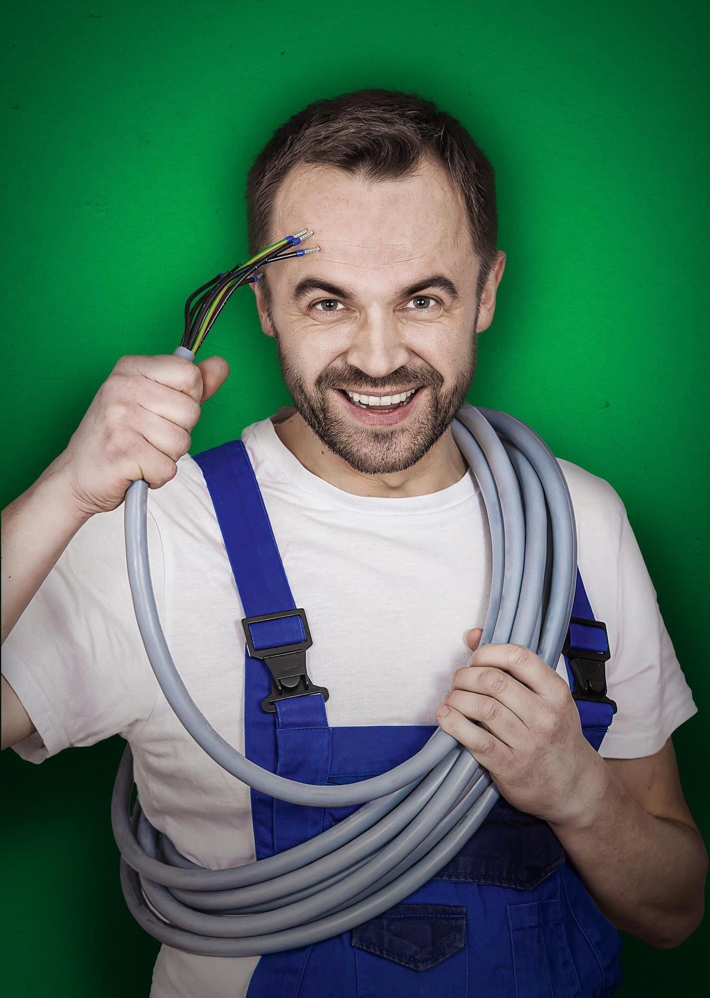 Jacob Friedrich nimmt seine Kollegen auf die Schippe