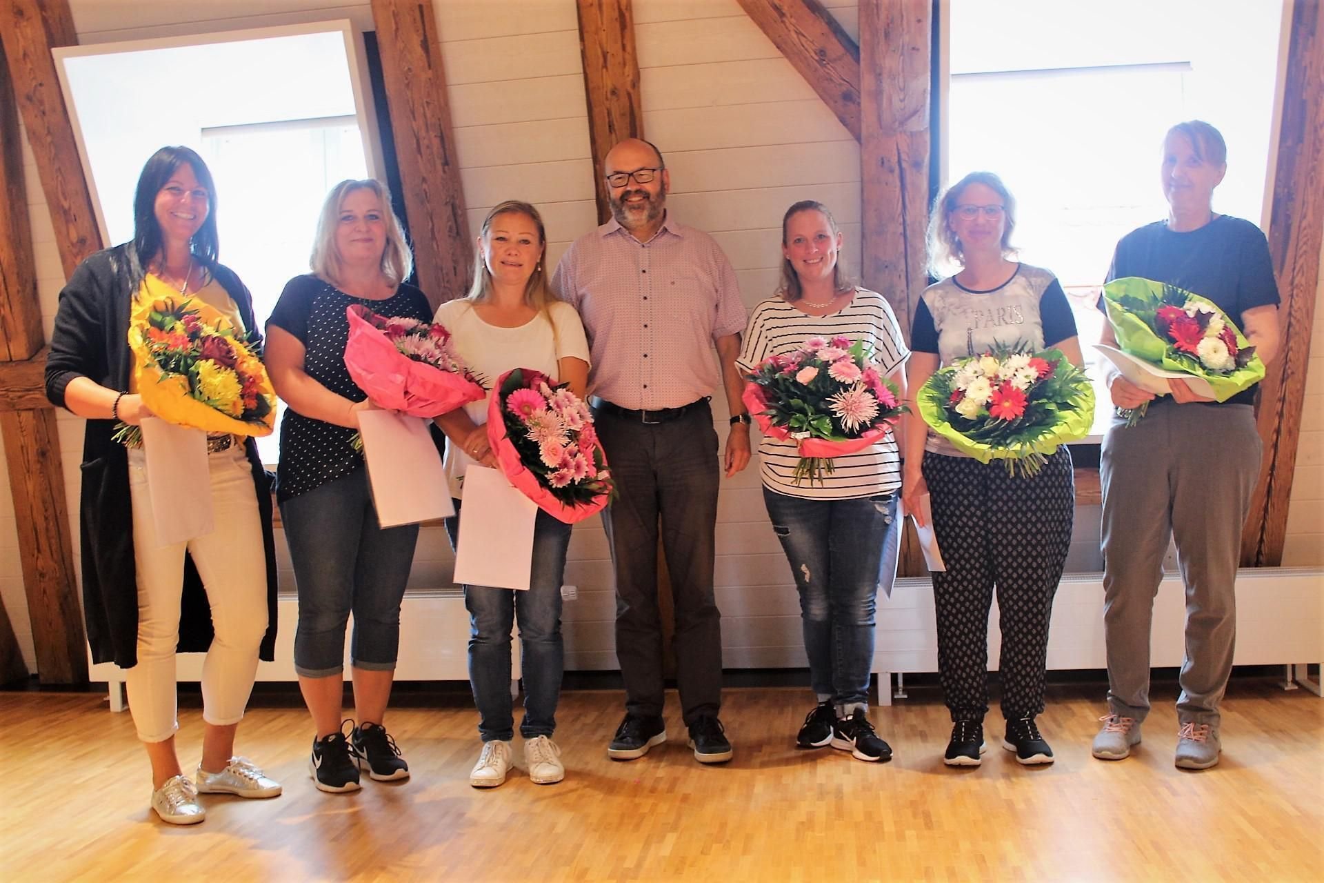 Dienstjubiläen bei der Seelsorgeeinheit Markdorf