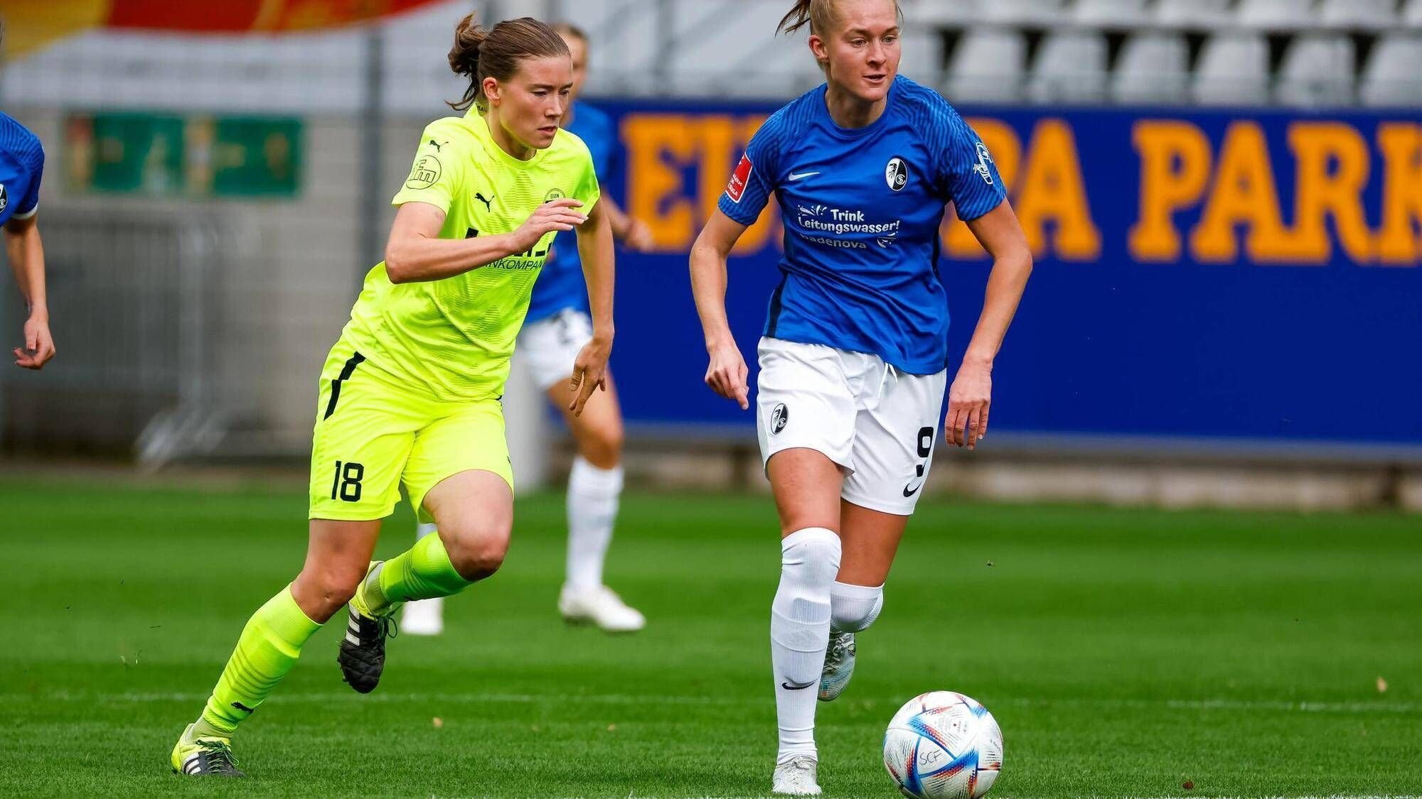 Janina Minge sorgt mit Dreierpack für Aufsehen