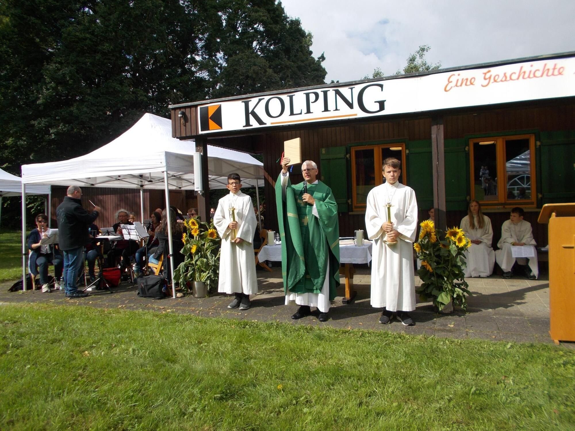 Kolpingfamilie feiert mit Gottesdienst und Musik