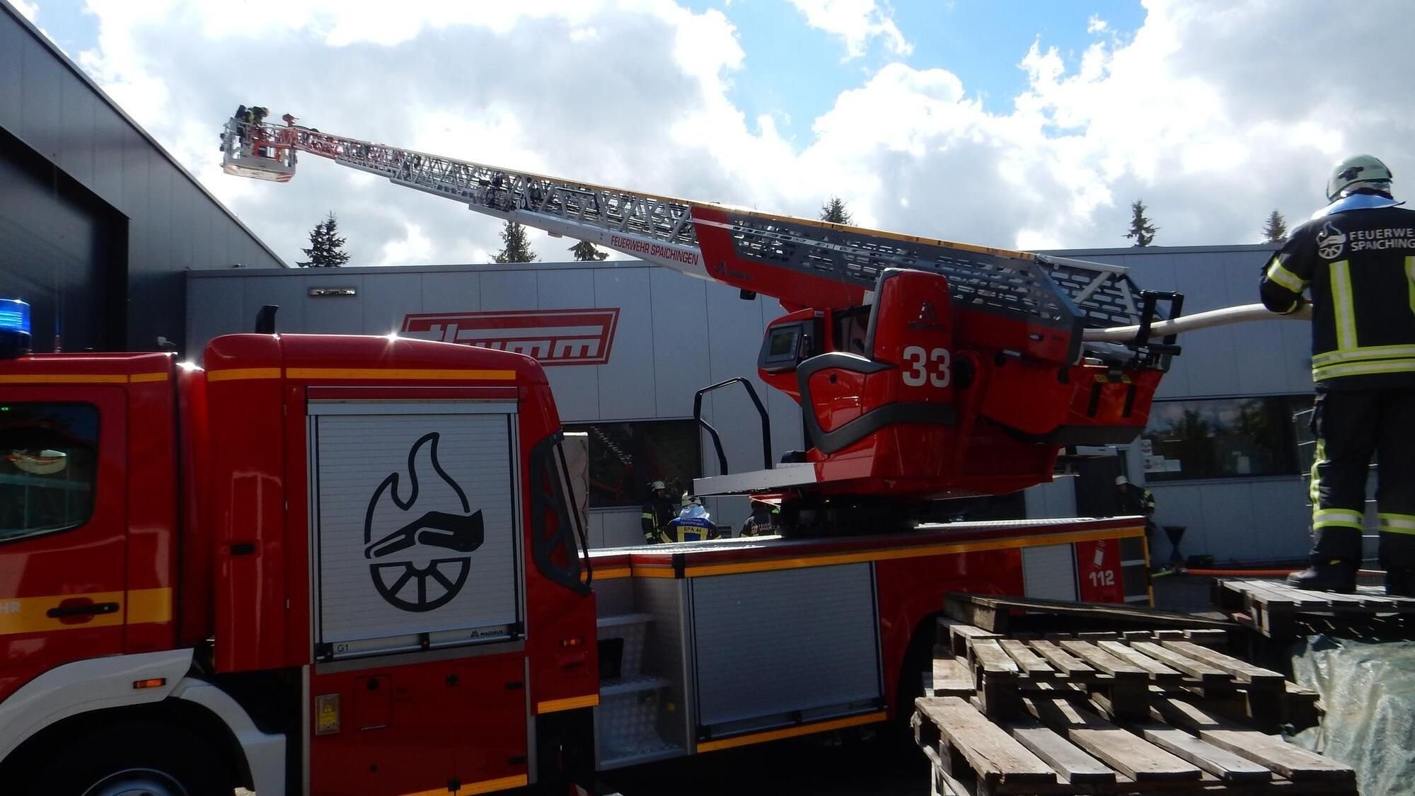 Brand in Spaichinger Maschinenbauunternehmen
