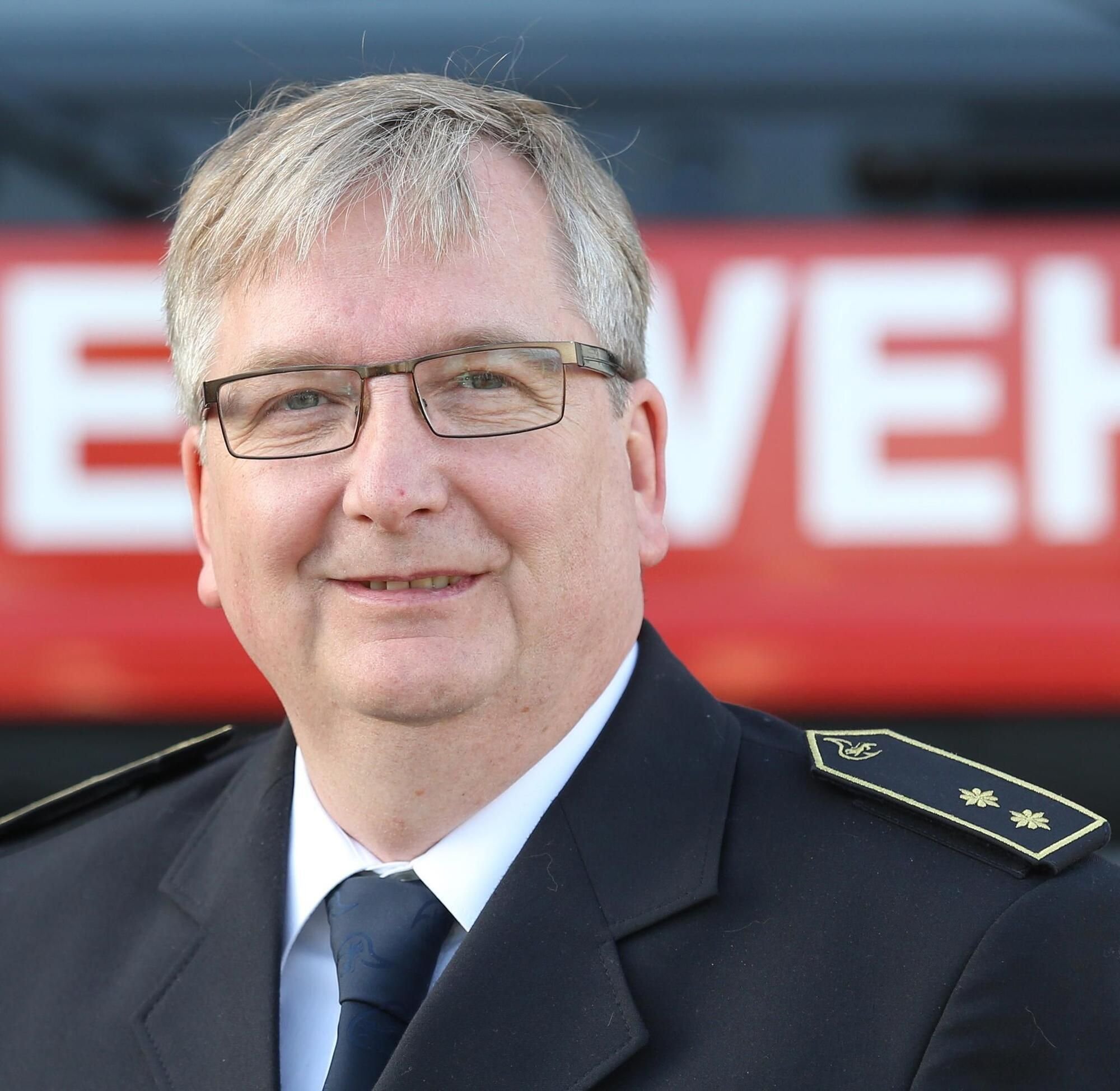 Kreisbrandmeister Michael Hack räumt seinen Posten