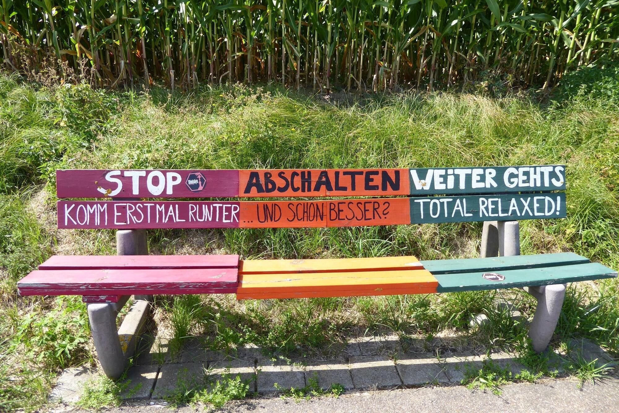 „Anti-Stress-Bank“ zum Abschalten und Ausruhen