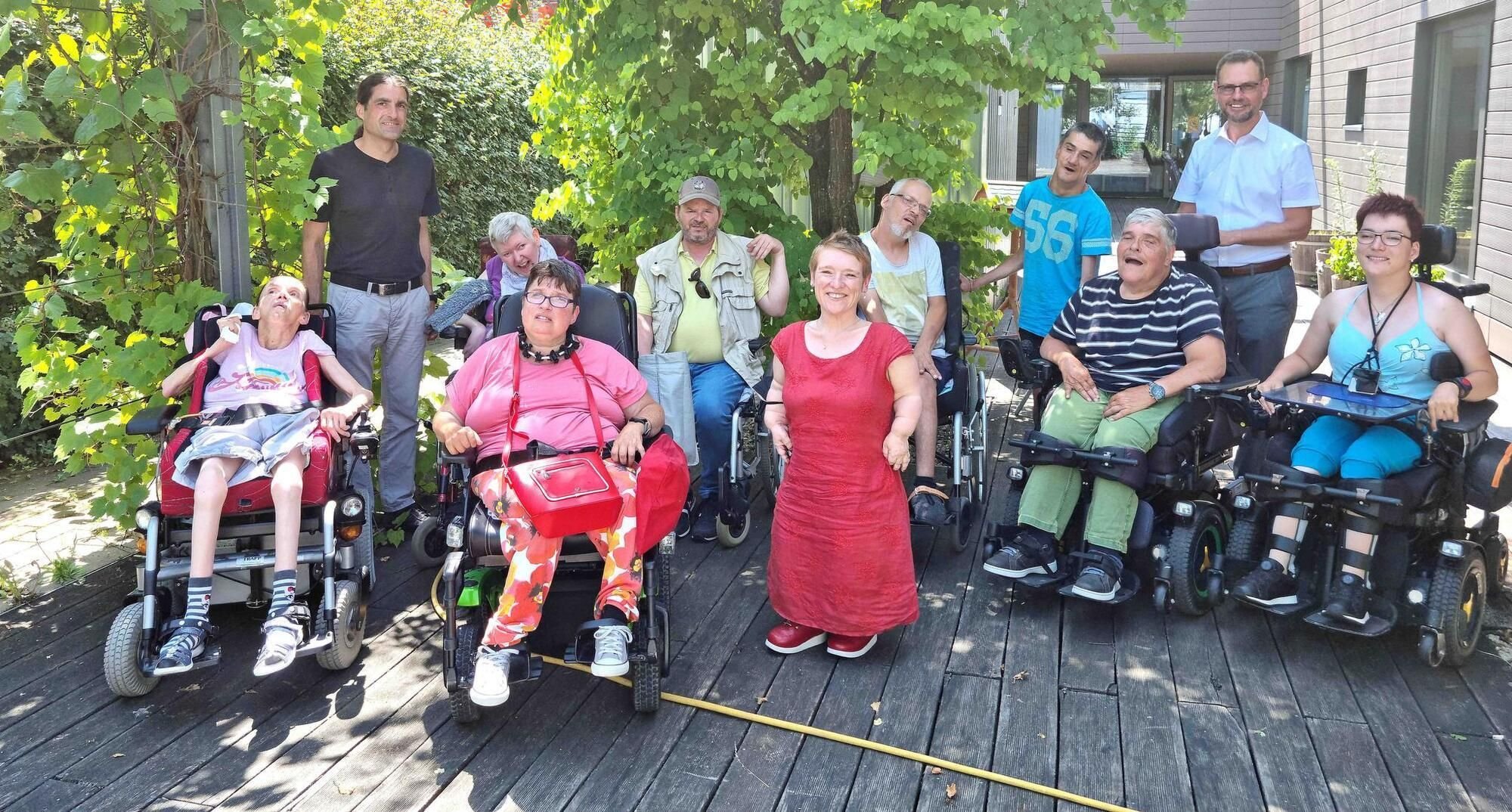 Simone Fischer besucht KBZO