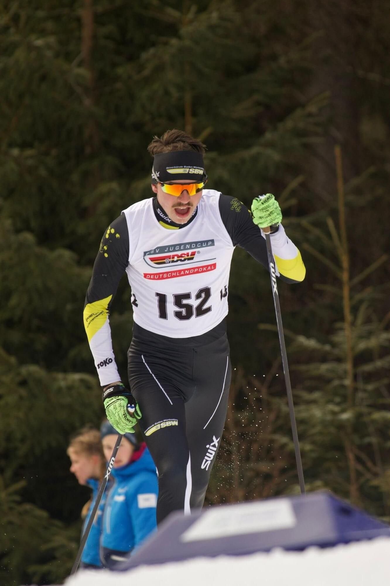 Philipp Moosmayer läuft auf den fünften Platz