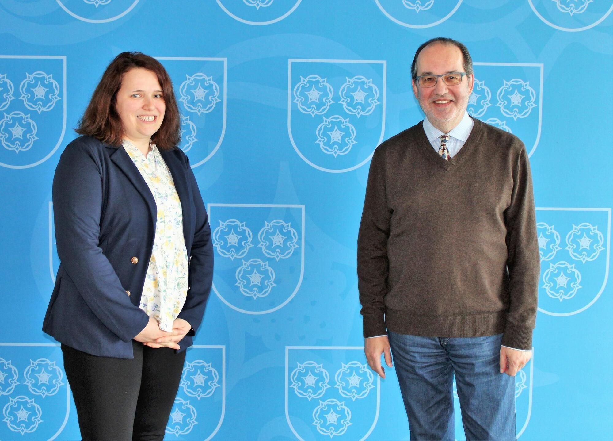 Neue Mitarbeiterin im Oberkochener Rathaus