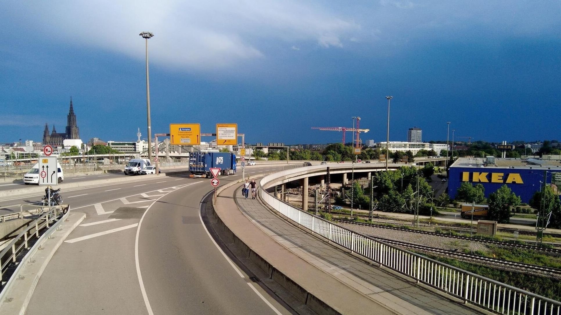 B10 in Ulm wird sechs Wochen zur Einbahnstraße - Staus drohen