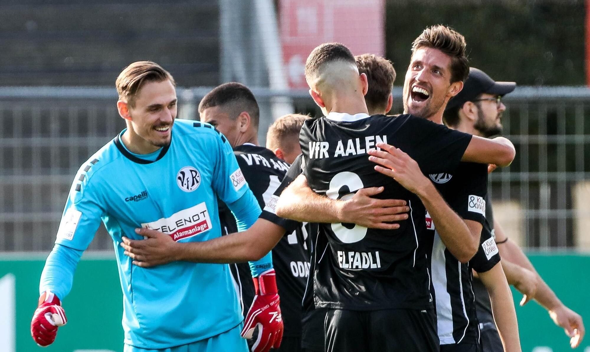 Neun Punkte – maximale Ausbeute für Aalen aus drei Spielen