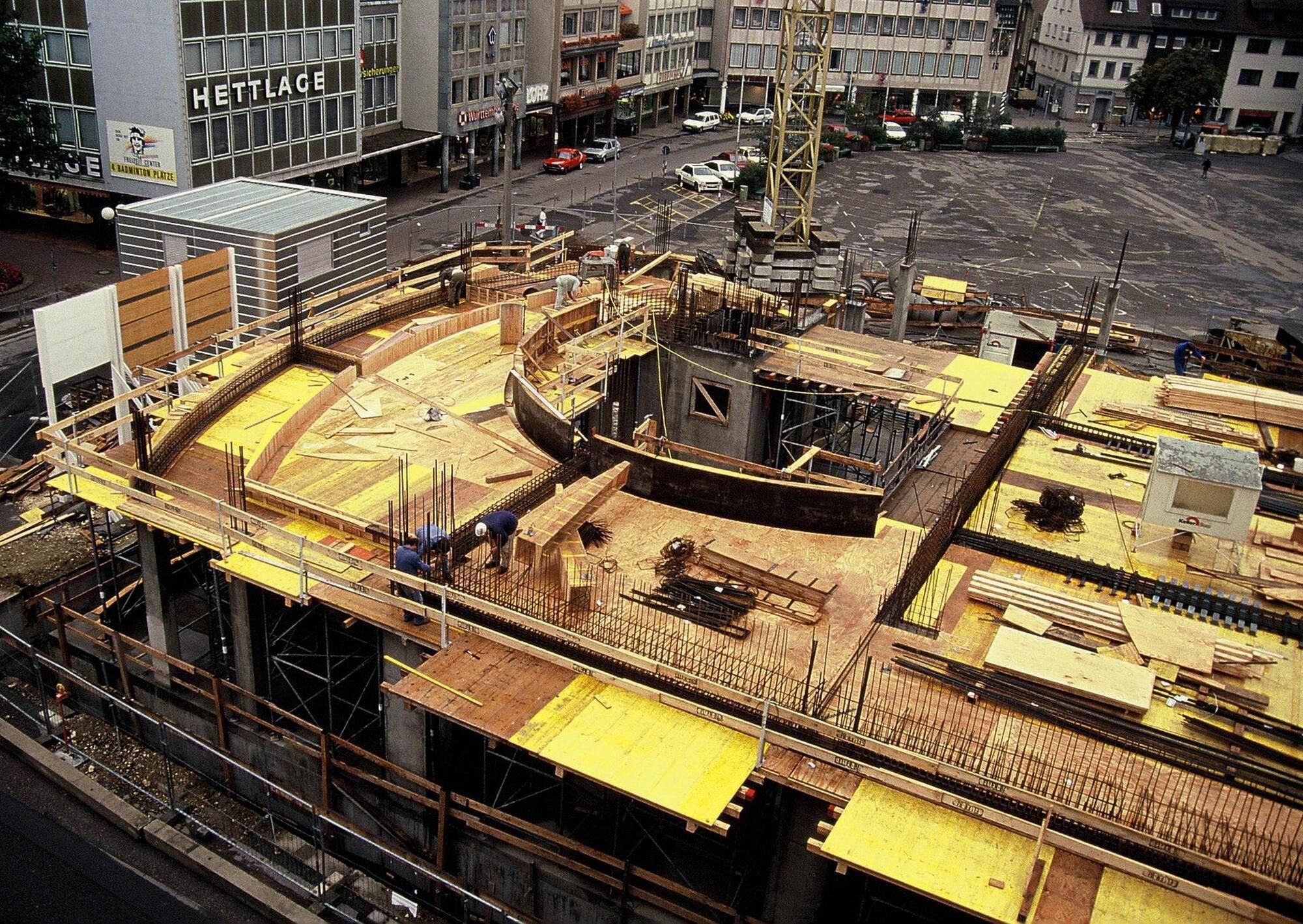 Das Ulmer Stadthaus: damals umstritten, heute ein Kulturdenkmal
