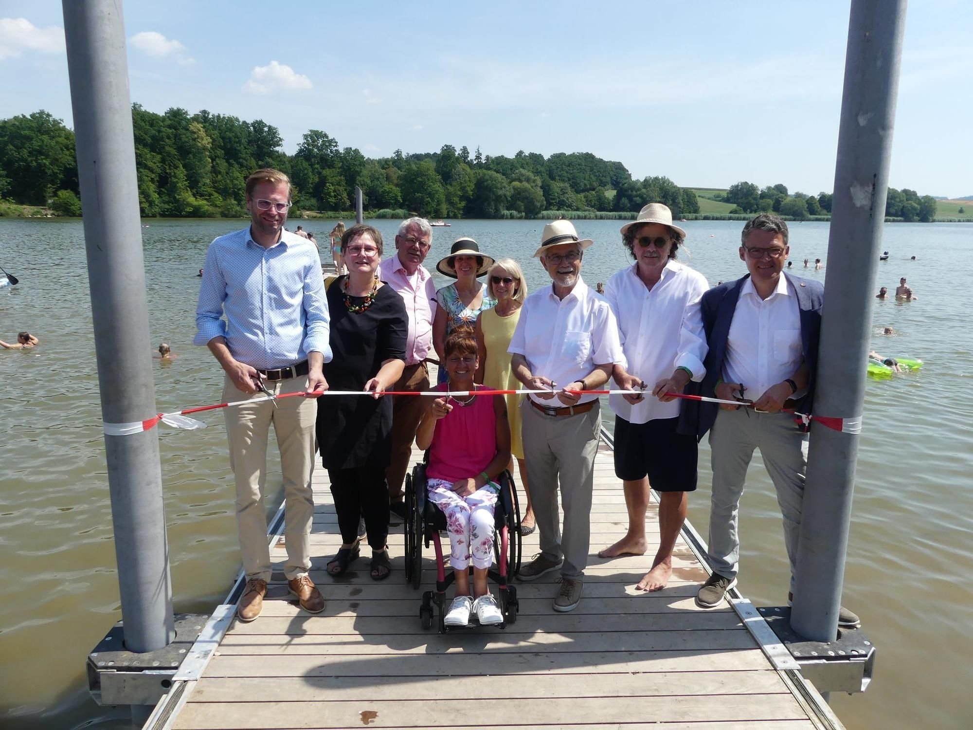 Neue Attraktionen am Bucher Stausee eingeweiht