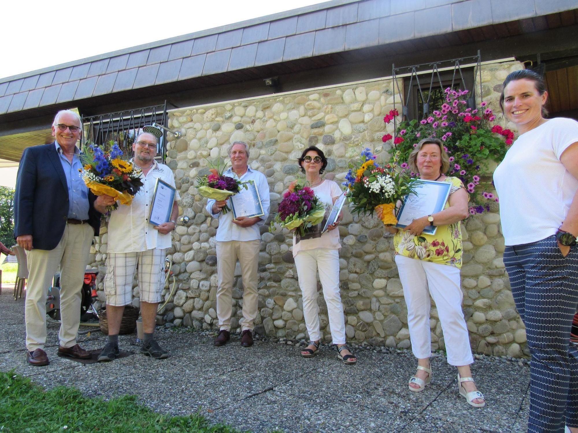 Roland Rauch 45 Jahre bei der Firma Hüni