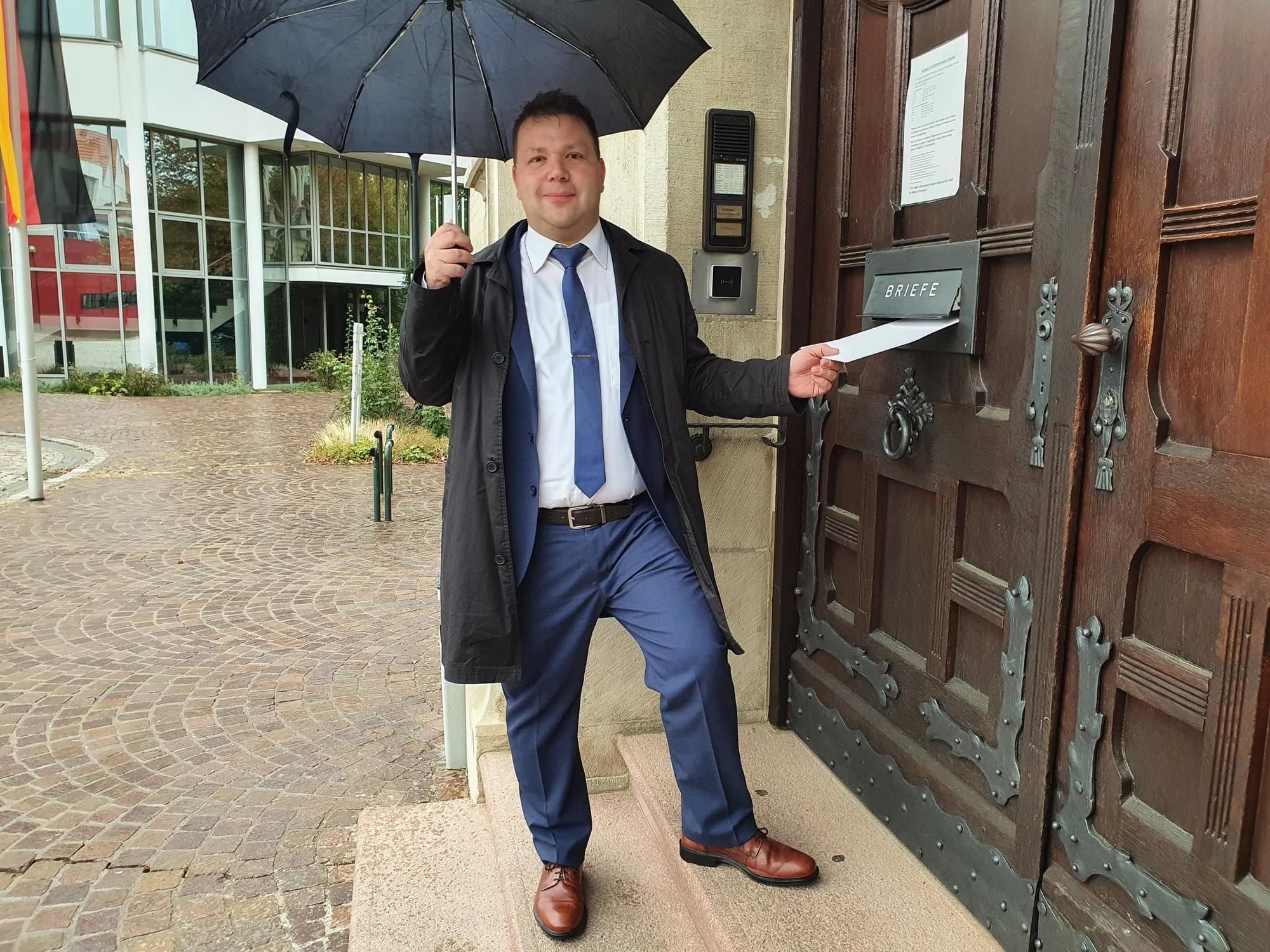 Ralf Sulzmann bewirbt sich als Bürgermeister