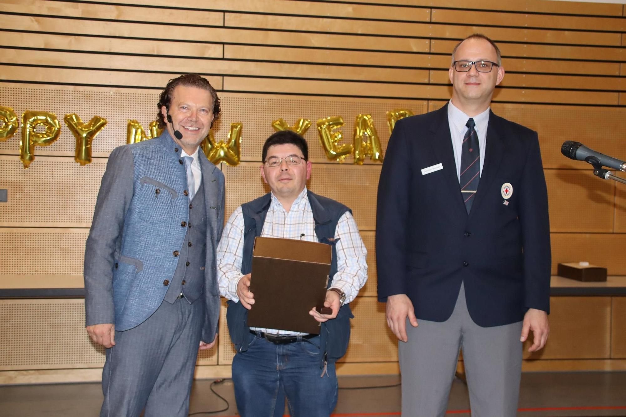 Magnus Braun spendet 50 Mal Blut