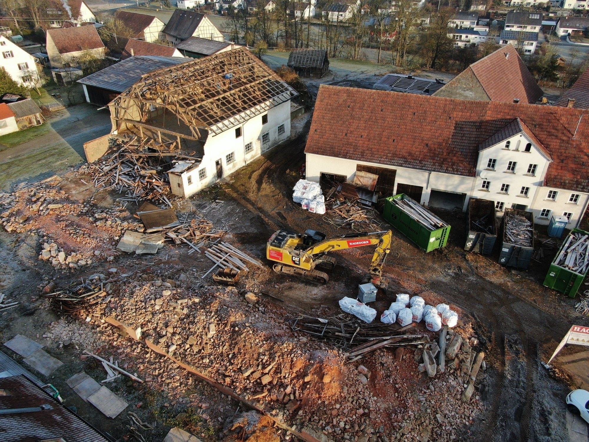 Sprengungen verboten – Wie in diesem Ort zwei der ältesten Höfe ...