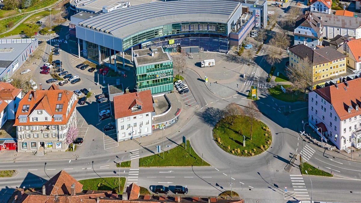 Bekommt der Berliner Platz in Lindau eine neue Kreuzung?