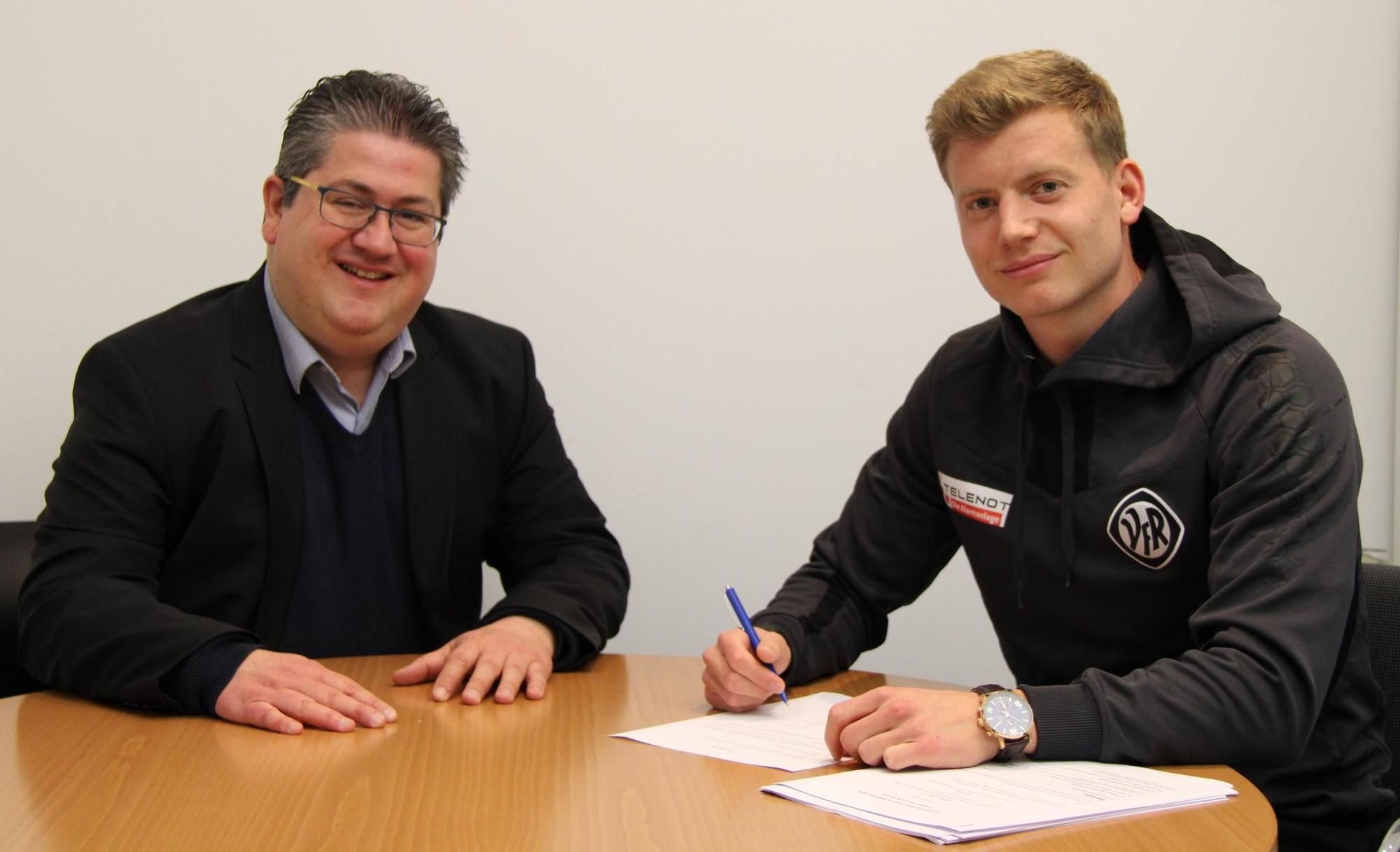 Tim Grupp verlängert beim VfR Aalen