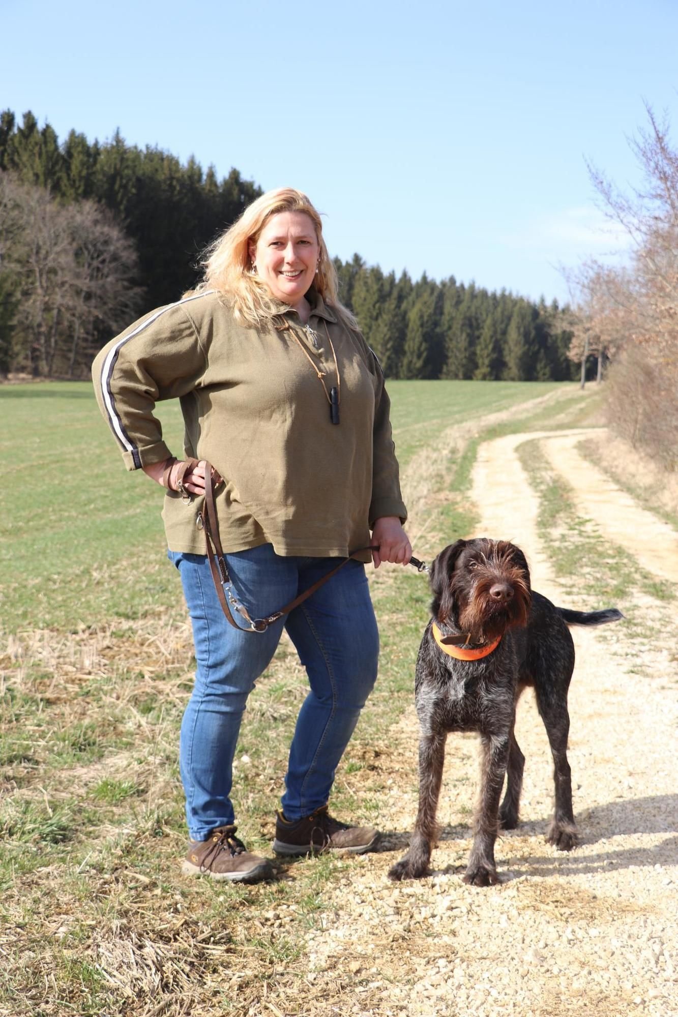 Andrea Burkhart: Ihr Hobby ist die Pirsch