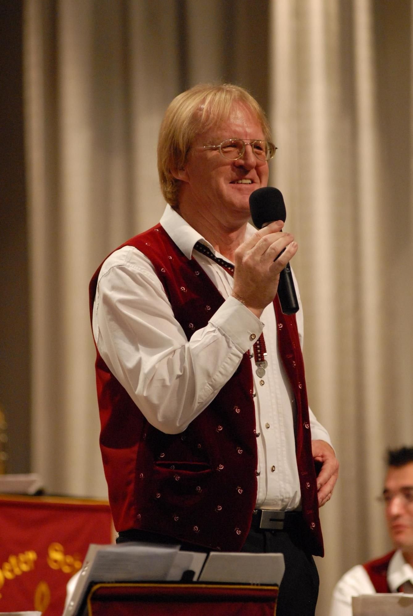 Peter Schad ist früh der Faszination der Blasmusik erlegen