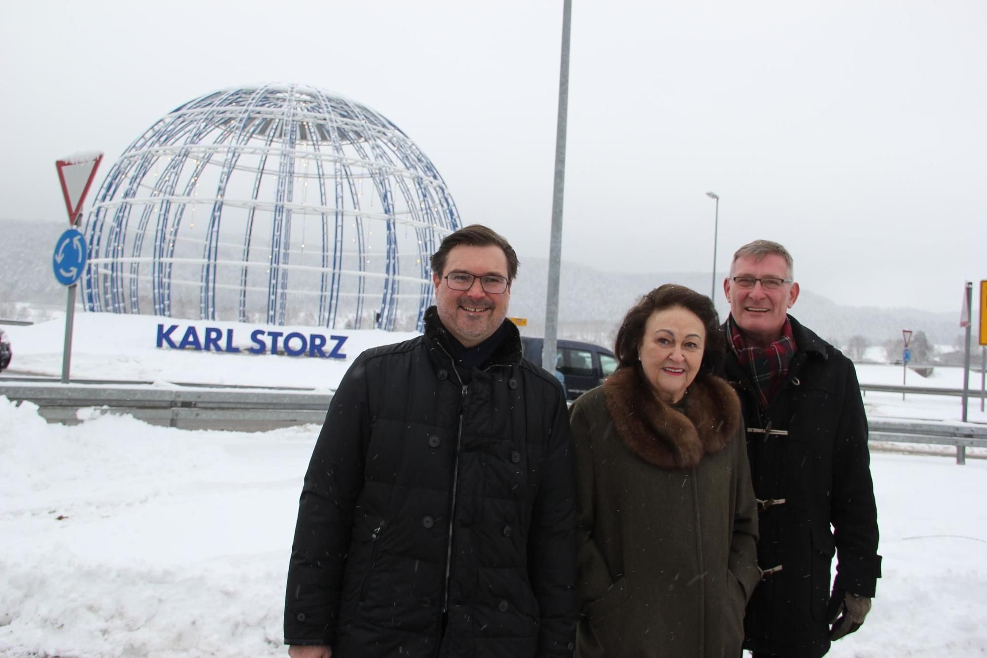 Karl-Storz-Kreisel offiziell übergeben