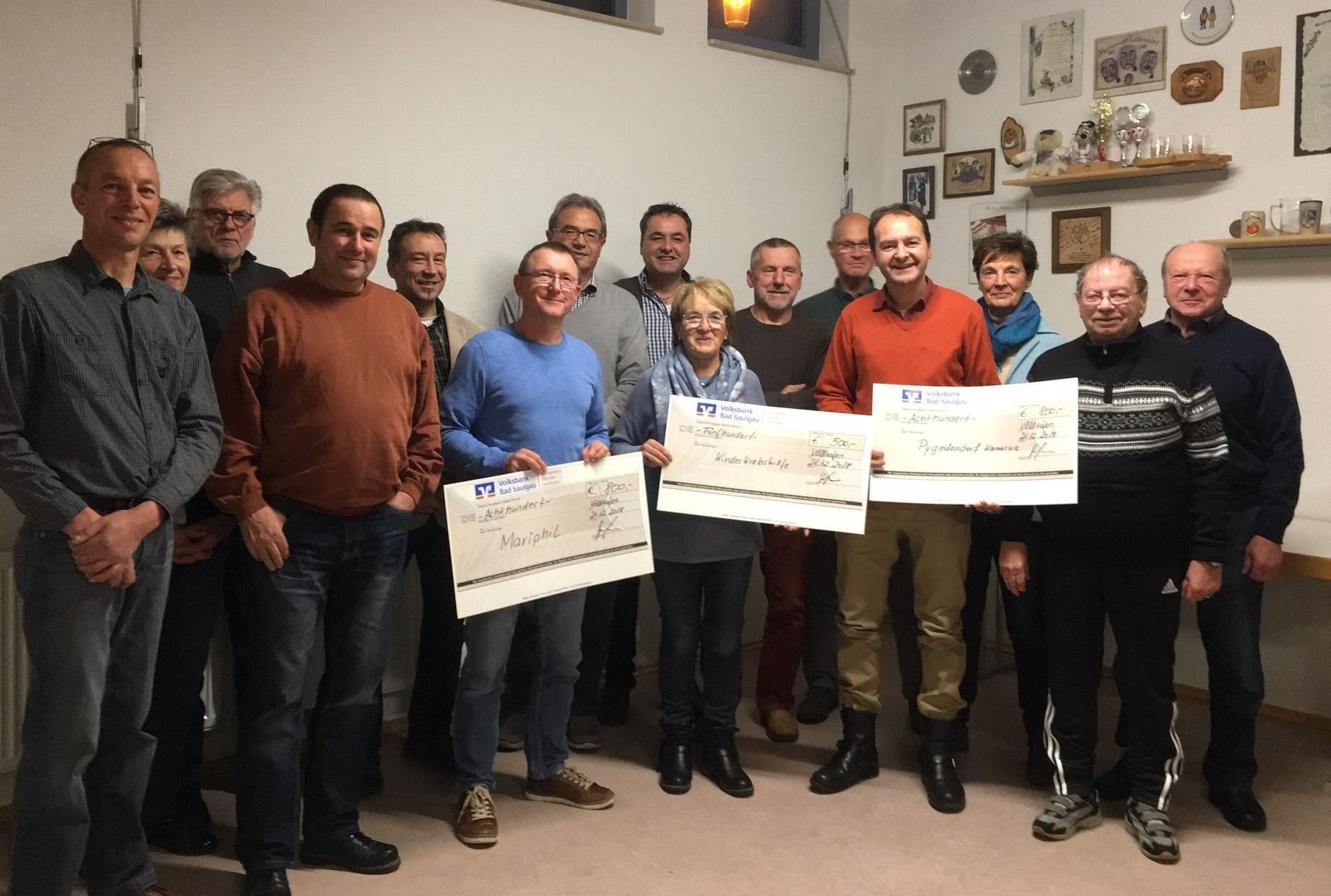 Familie Hafner unterstützt drei Projekte