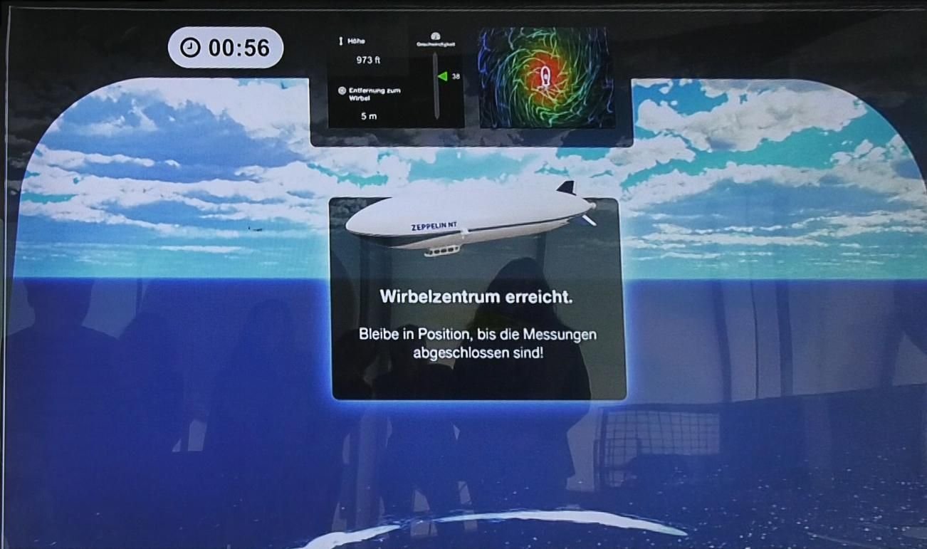 Zeppelin Museum weiht Luftschiff-Simulator ein