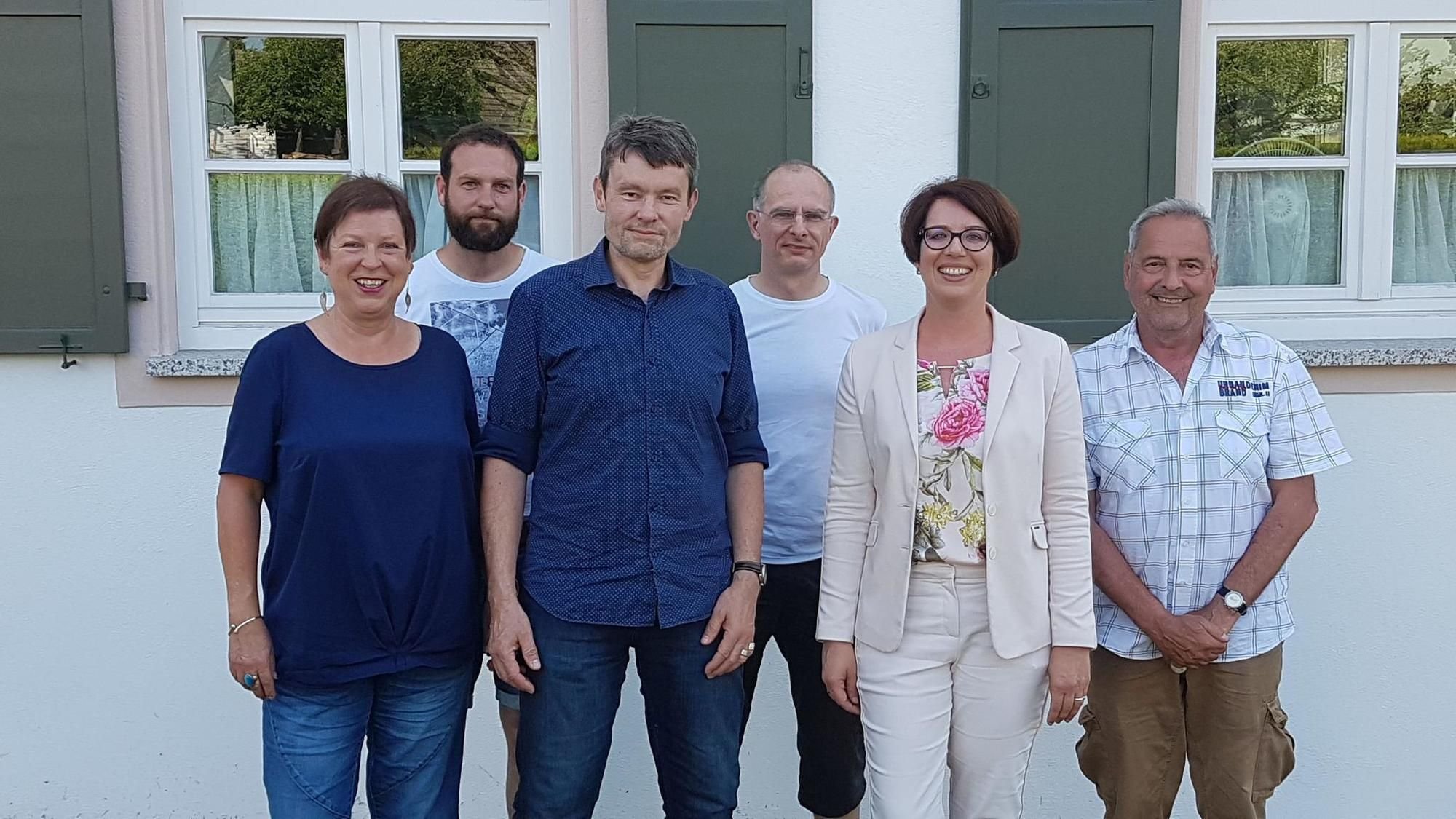 Fünf Gemeinderäte in Schlier geehrt