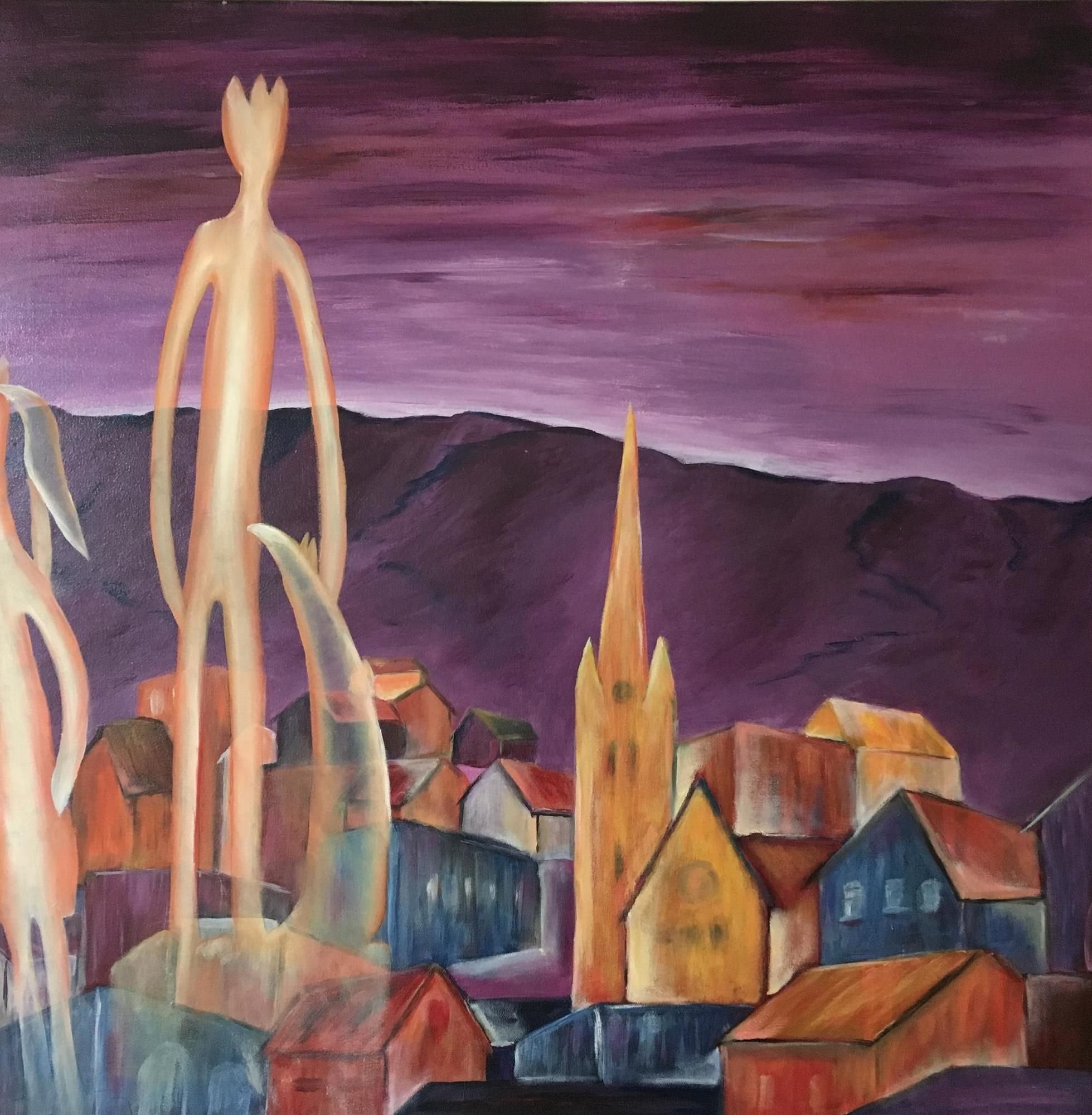 Brunhild Schwörer stellt im Heuberger Bote aus