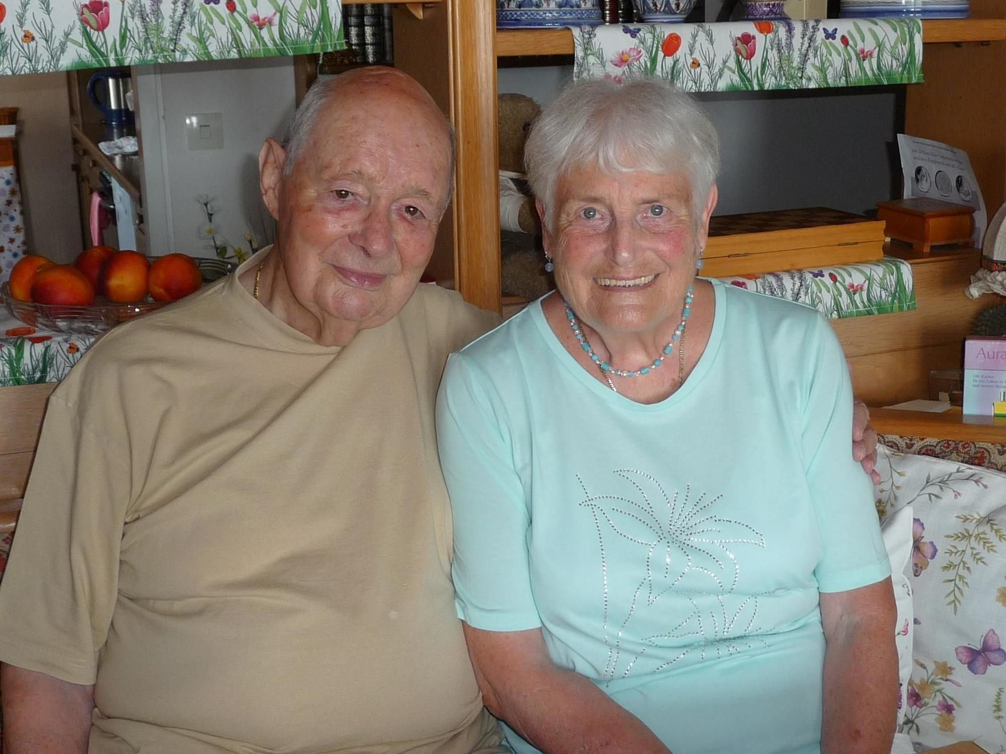 Hans und Isolde Rast feiern ihre Diamantene Hochzeit