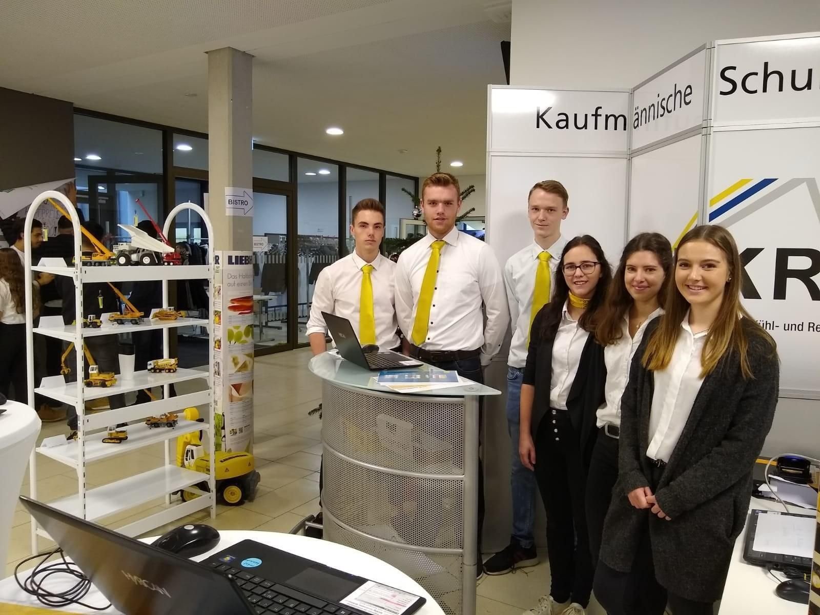 Ehinger Schüler besuchen Wintermesse in Ulm