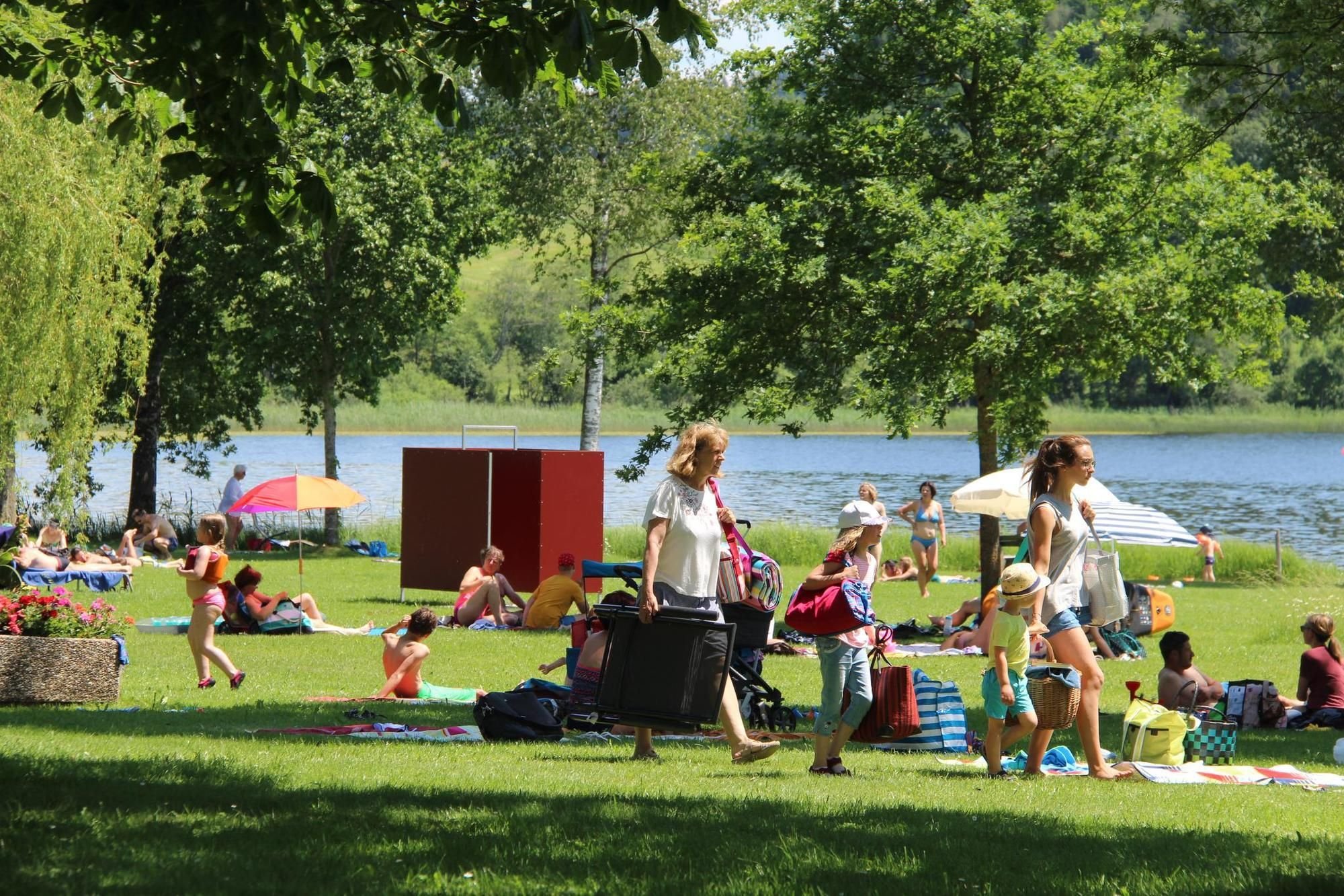 Naturfreibad Badsee bietet jede Menge Abwechslung
