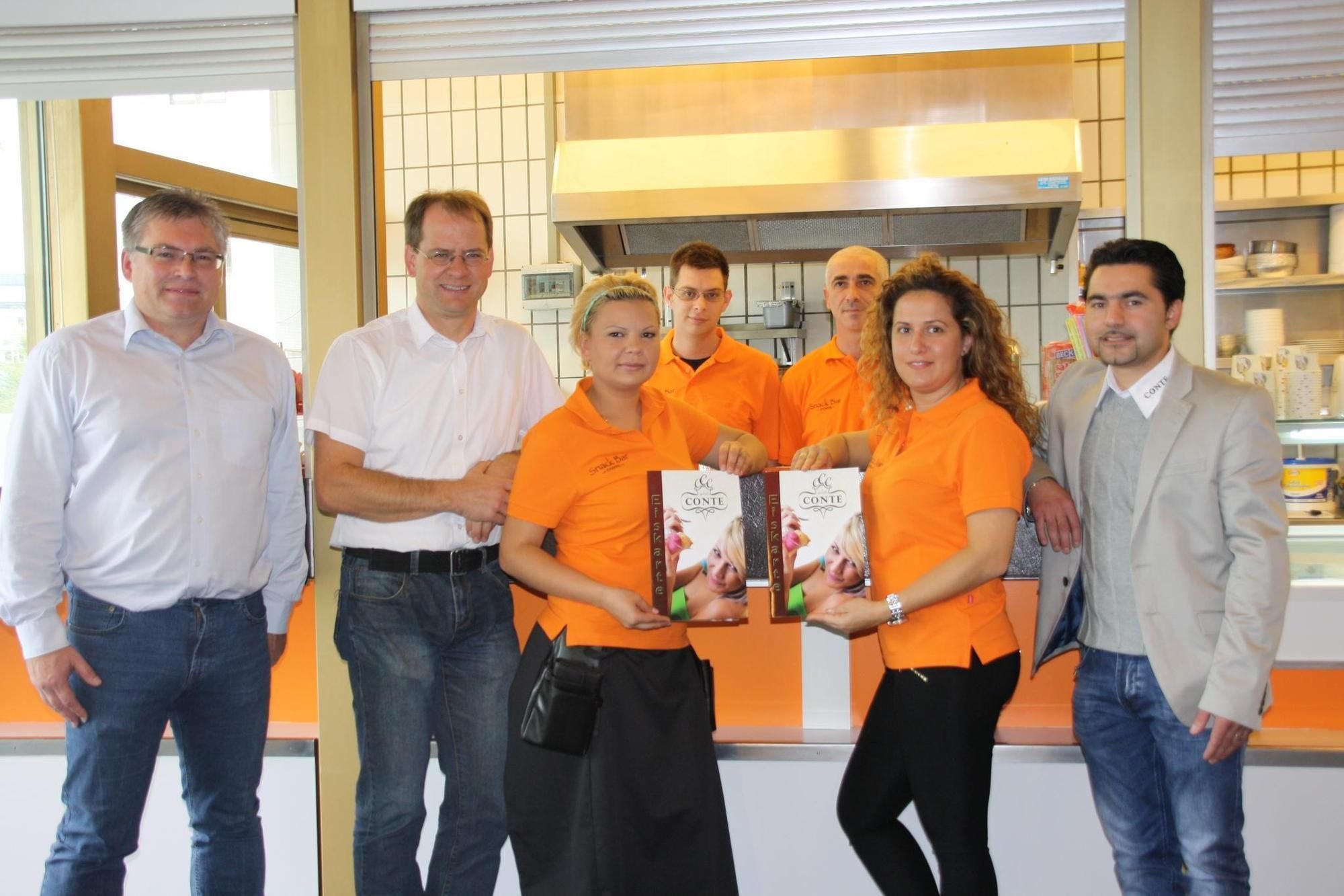 Alfiero Conte eröffnet Restaurant im Hallenbad