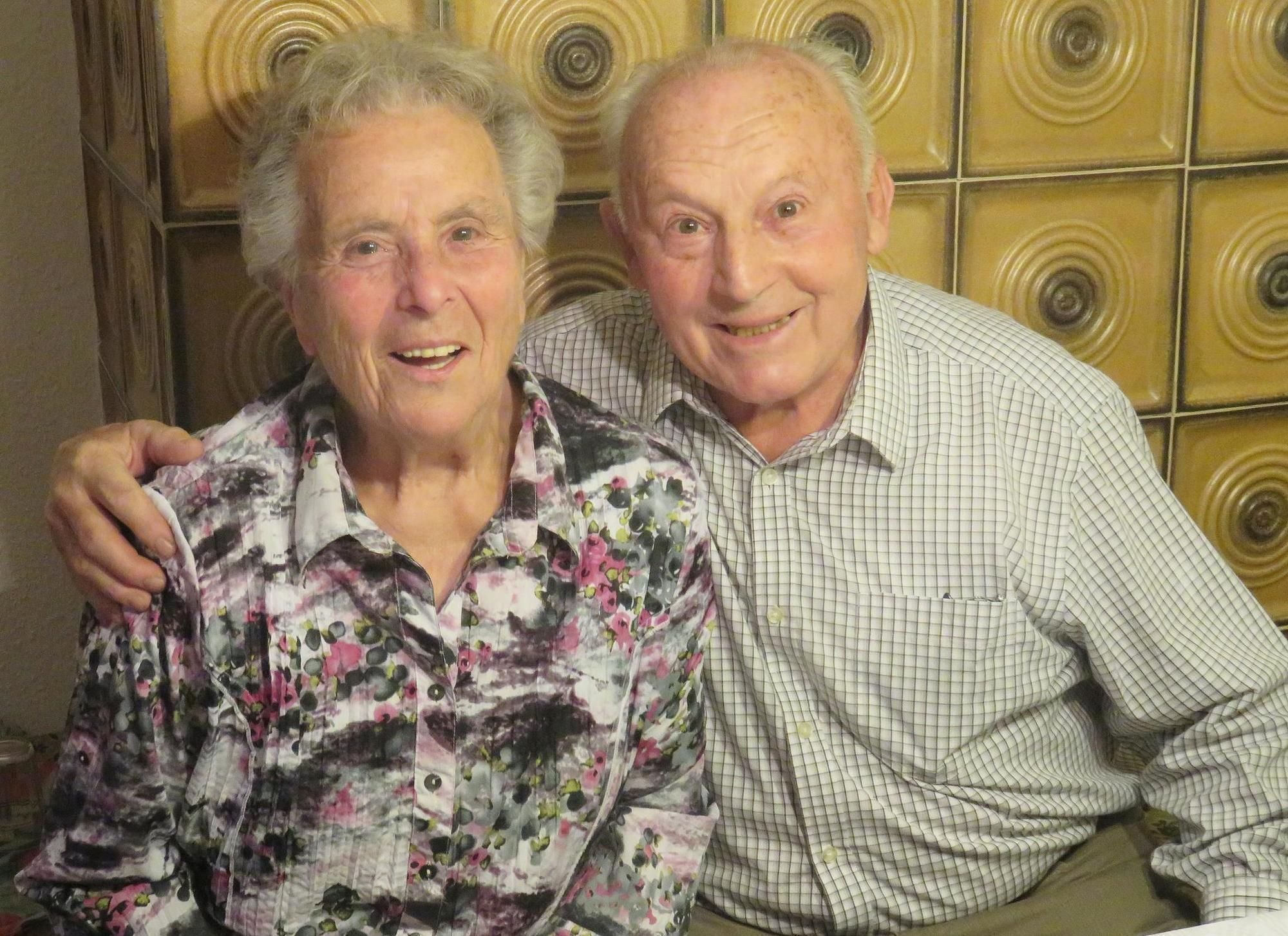 Luise und Anton Leibinger feiern diamantene Hochzeit