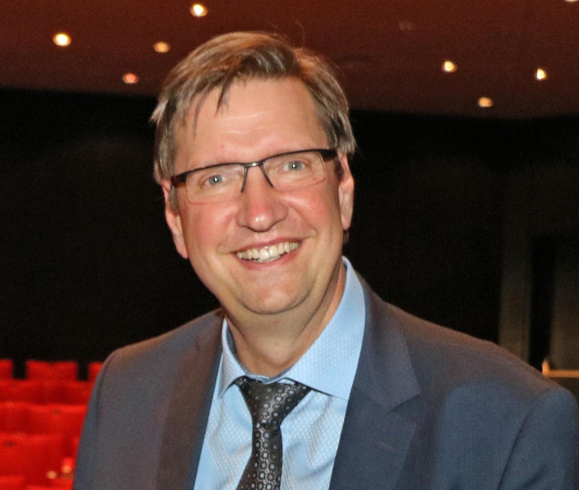 André Bleicher spricht beim Heimatfestempfang