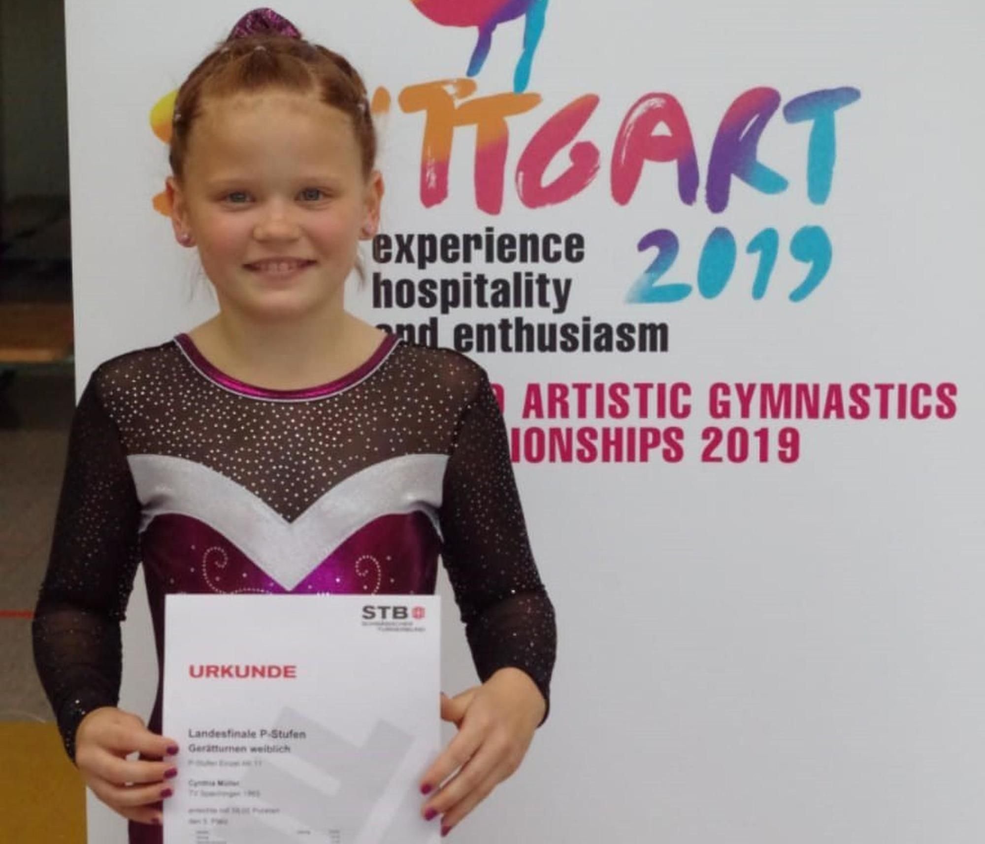 Cynthia Müller fehlen 0,6 Punkte zum Sieg