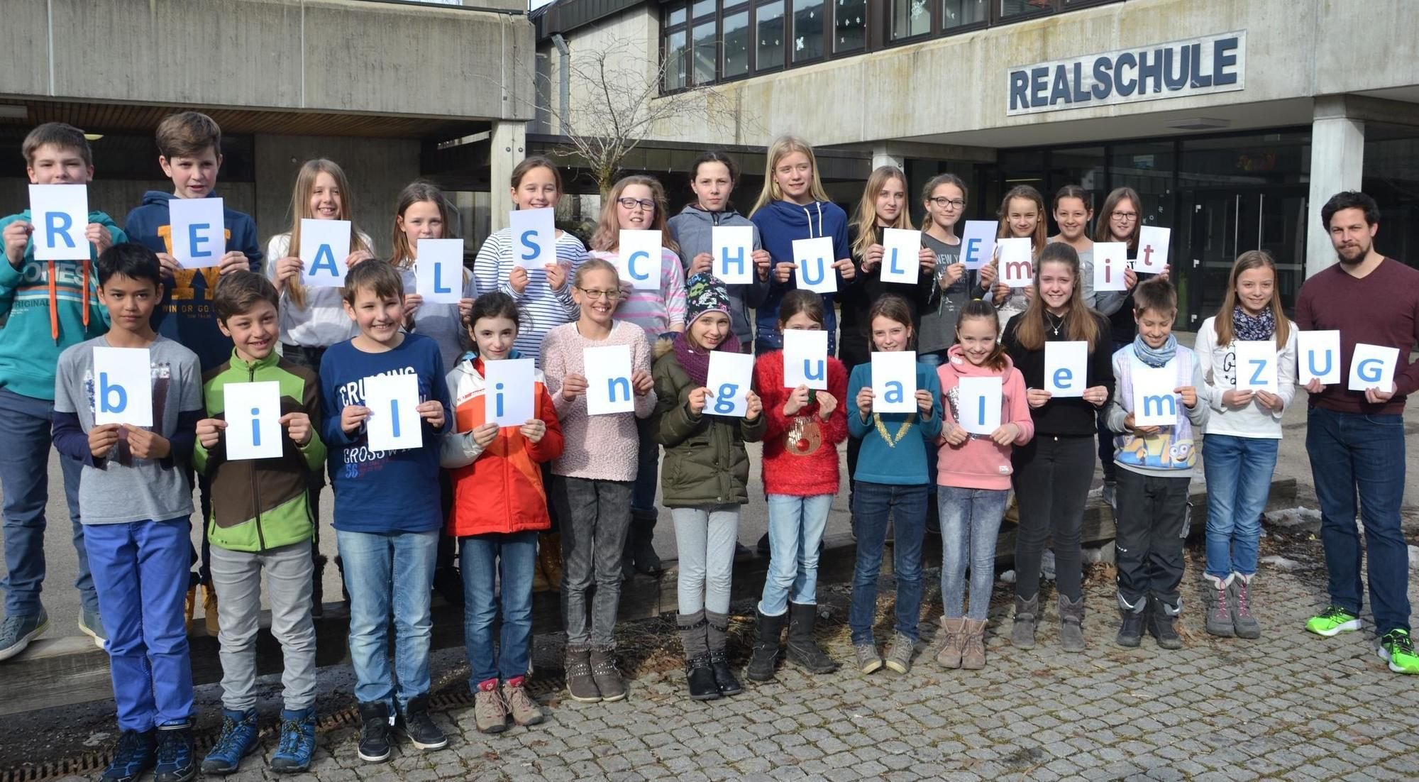 Realschule hat jetzt einen bilingualen Zug