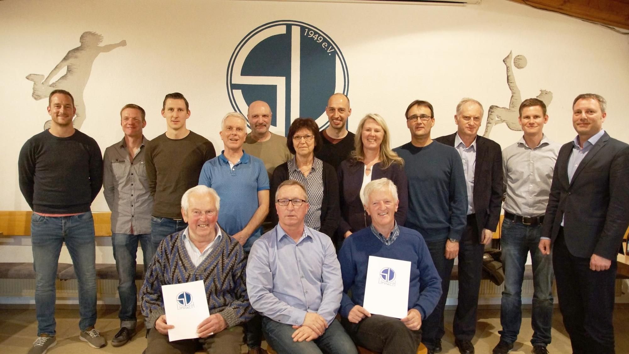 SV Lippach hat fünf neue Ehrenmitglieder