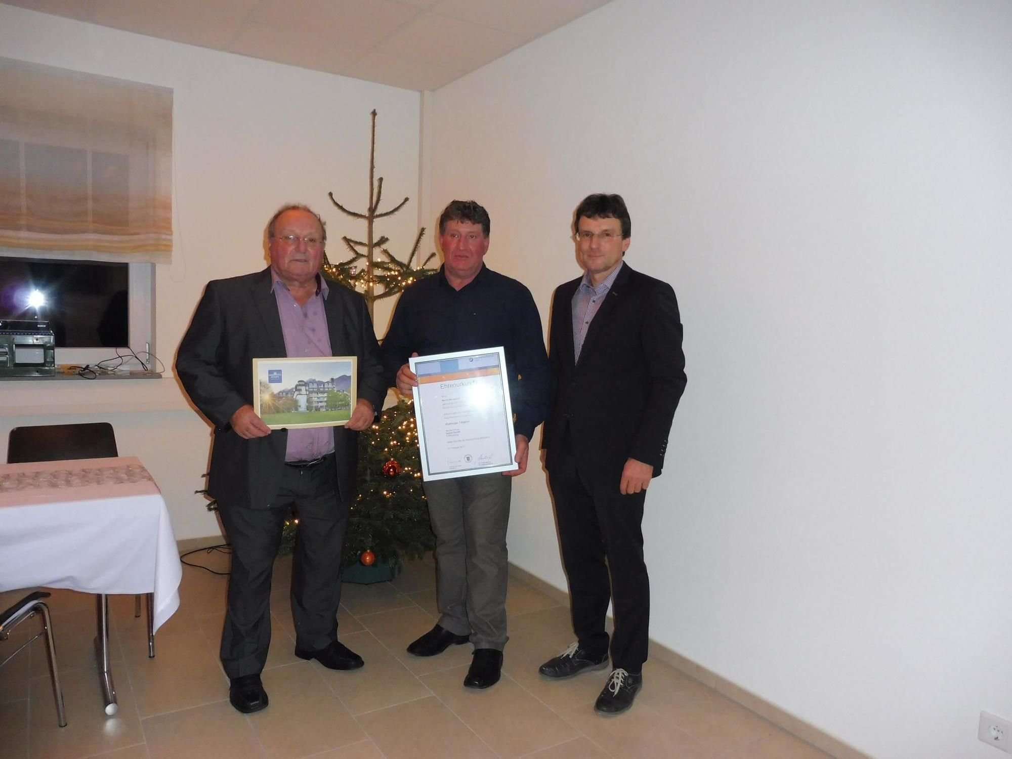 Ehrungen bei der Firma Gaiser