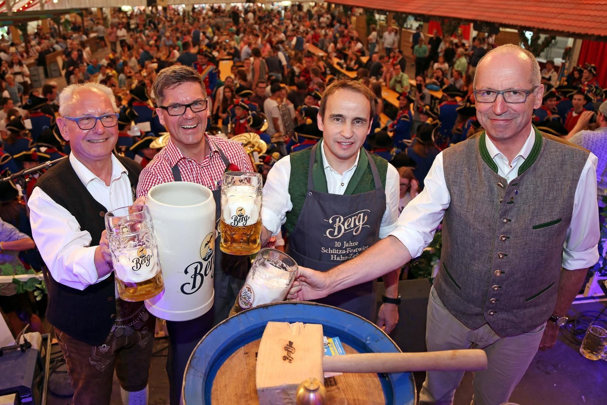 Schützen: Rainer Fuchs braucht nur drei Schläge