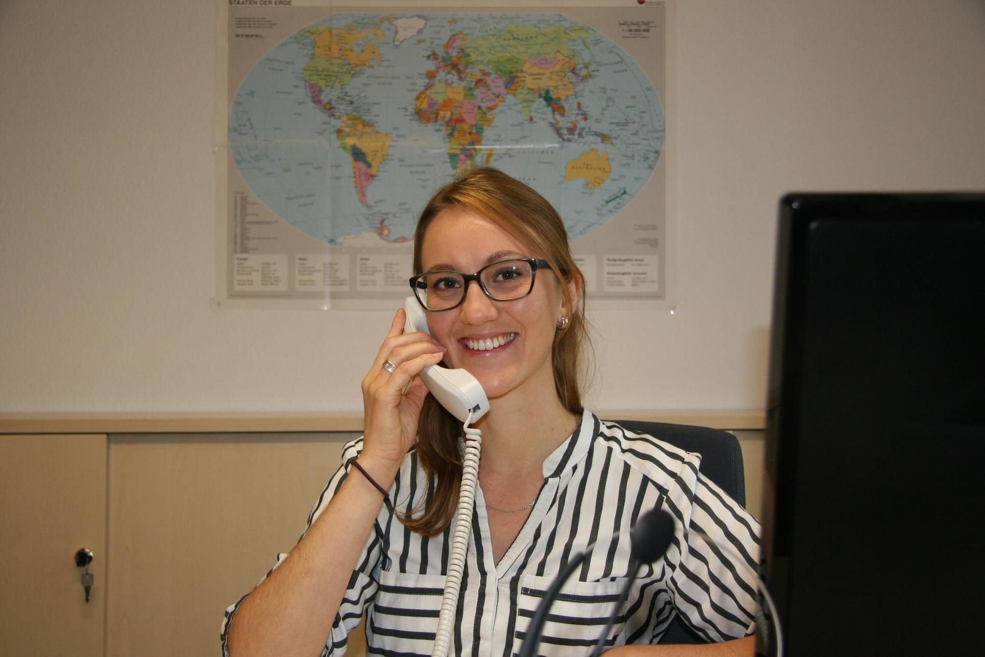 Mit der Welt in Kontakt treten