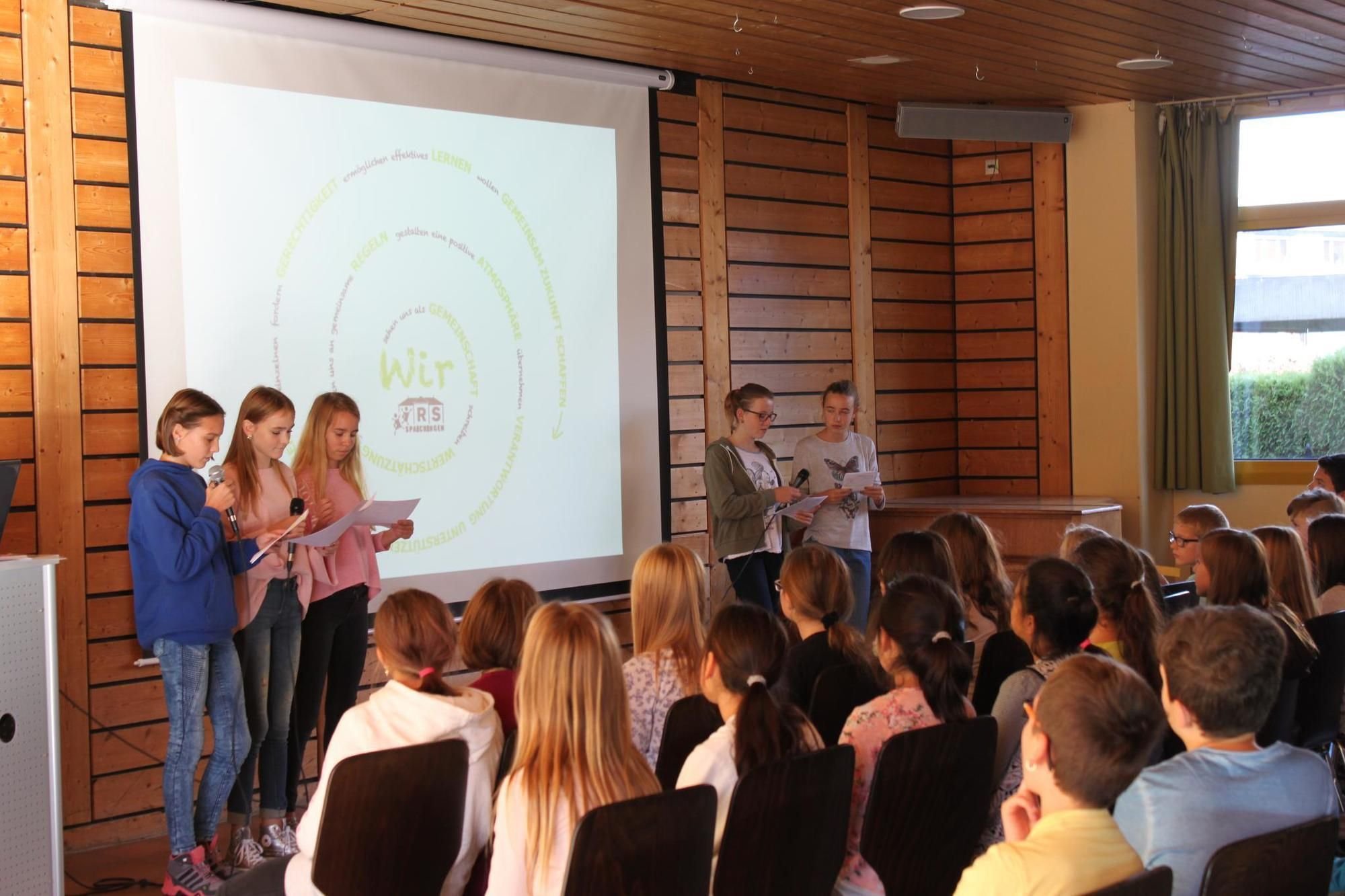 Realschule stellt neues Leitbild vor