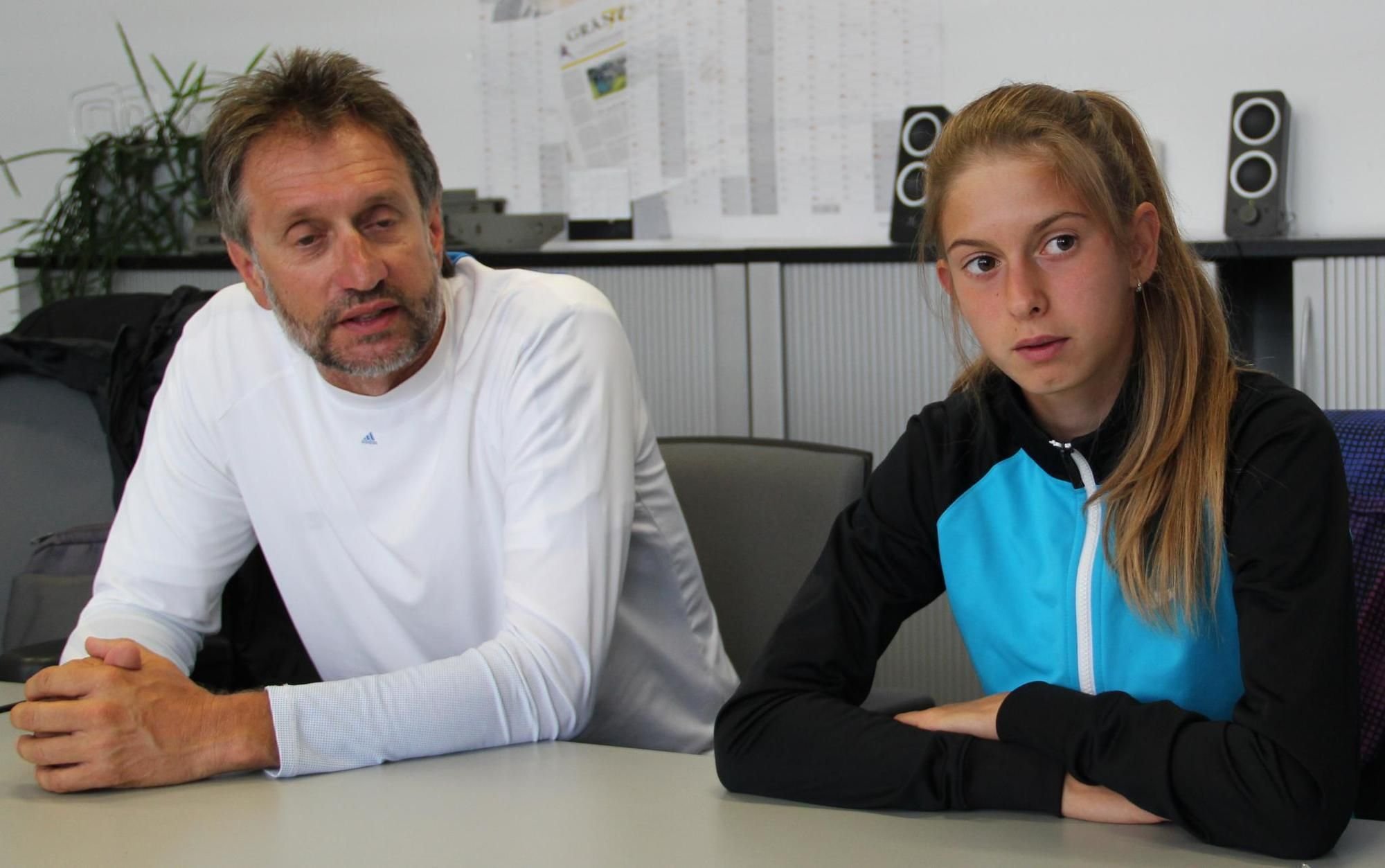 Alexandra Vecic will Profi-Tennisspielerin werden