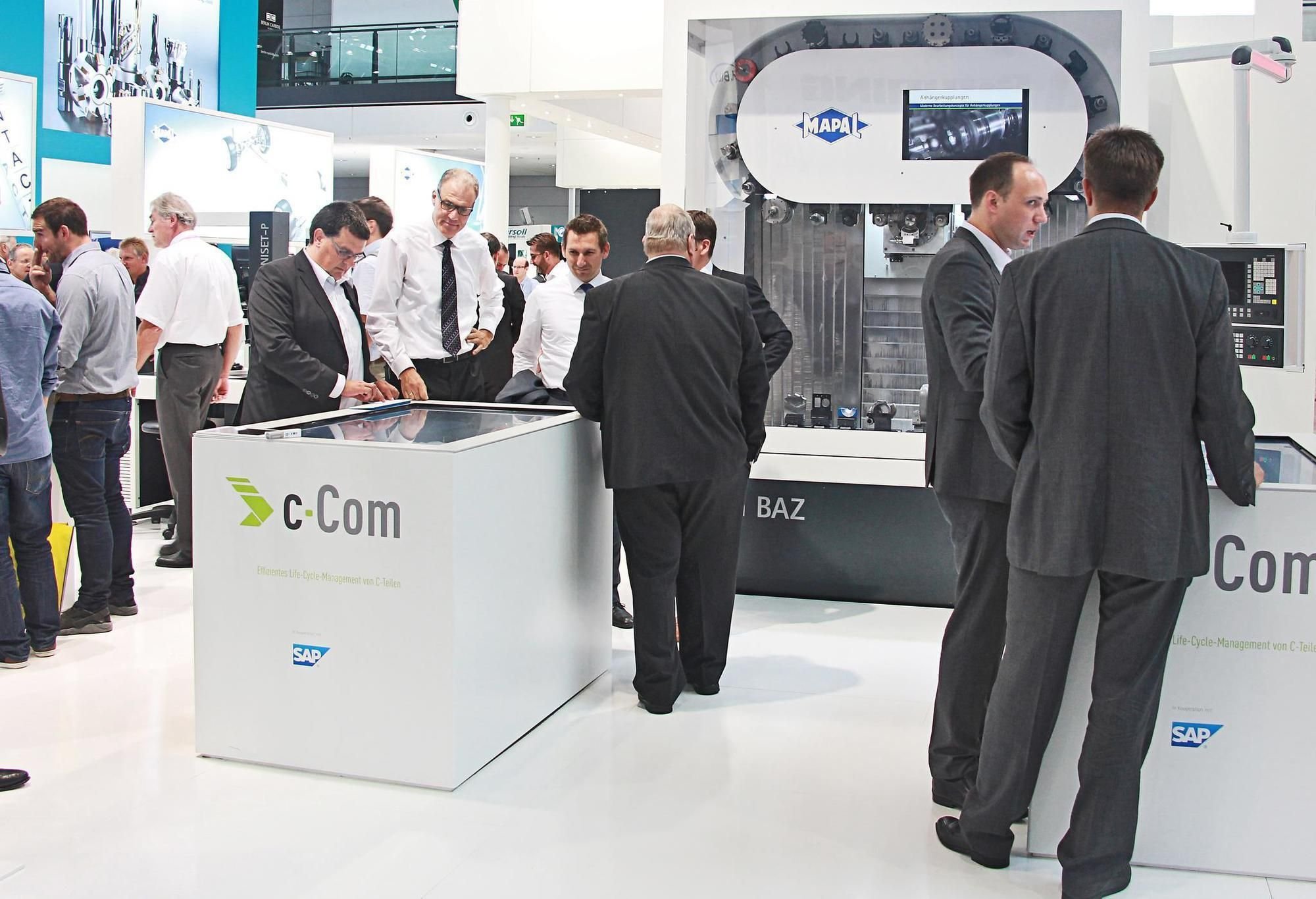 Messe ist für Mapal ein voller Erfolg