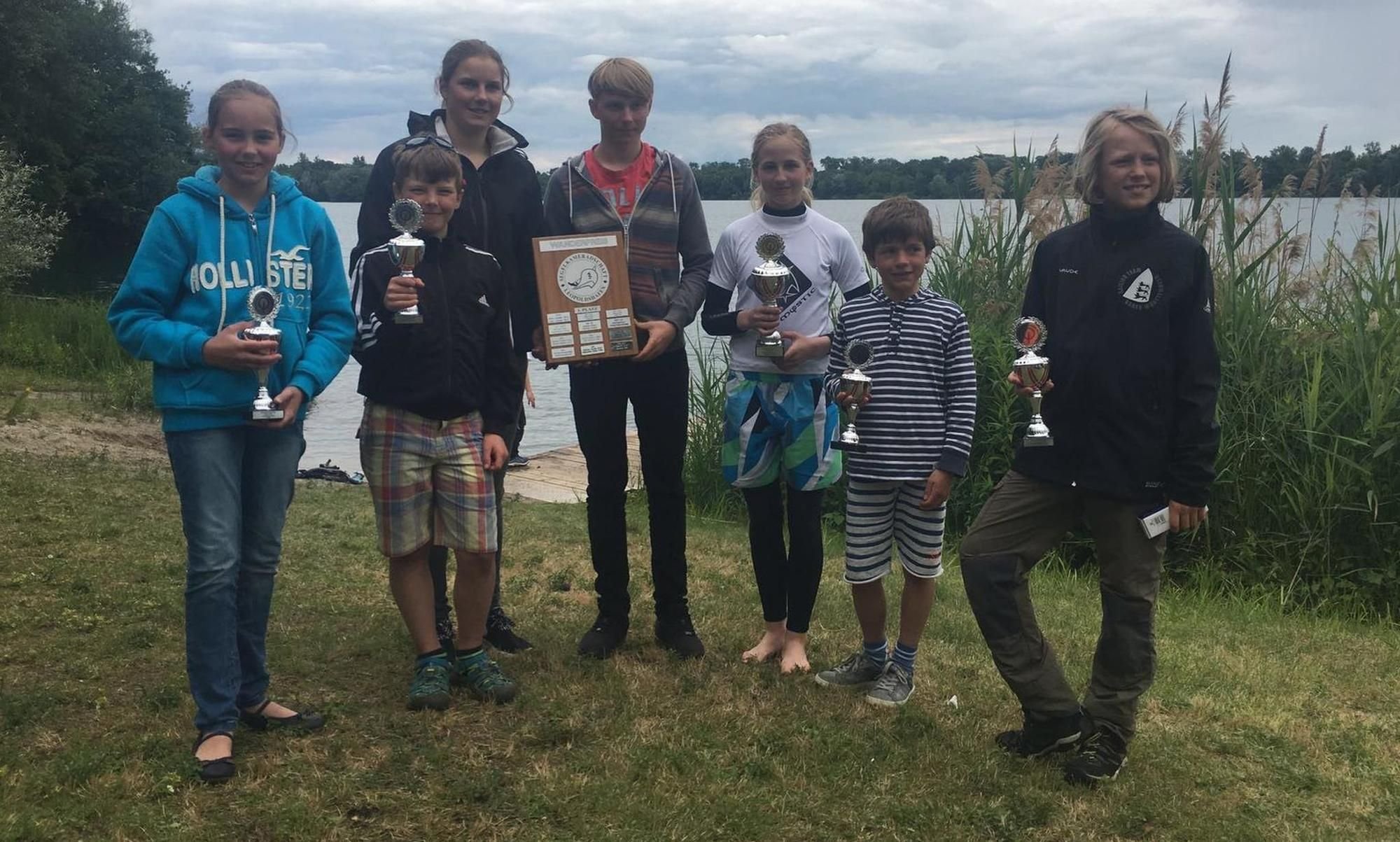 Sarah Springer ist Landesmeisterin Opti B 2016