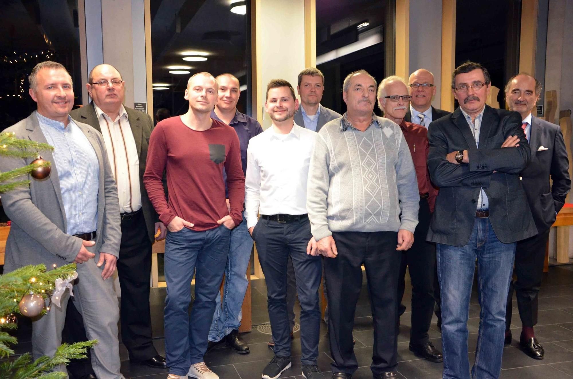 Binder ehrt langjährige Mitarbeiter