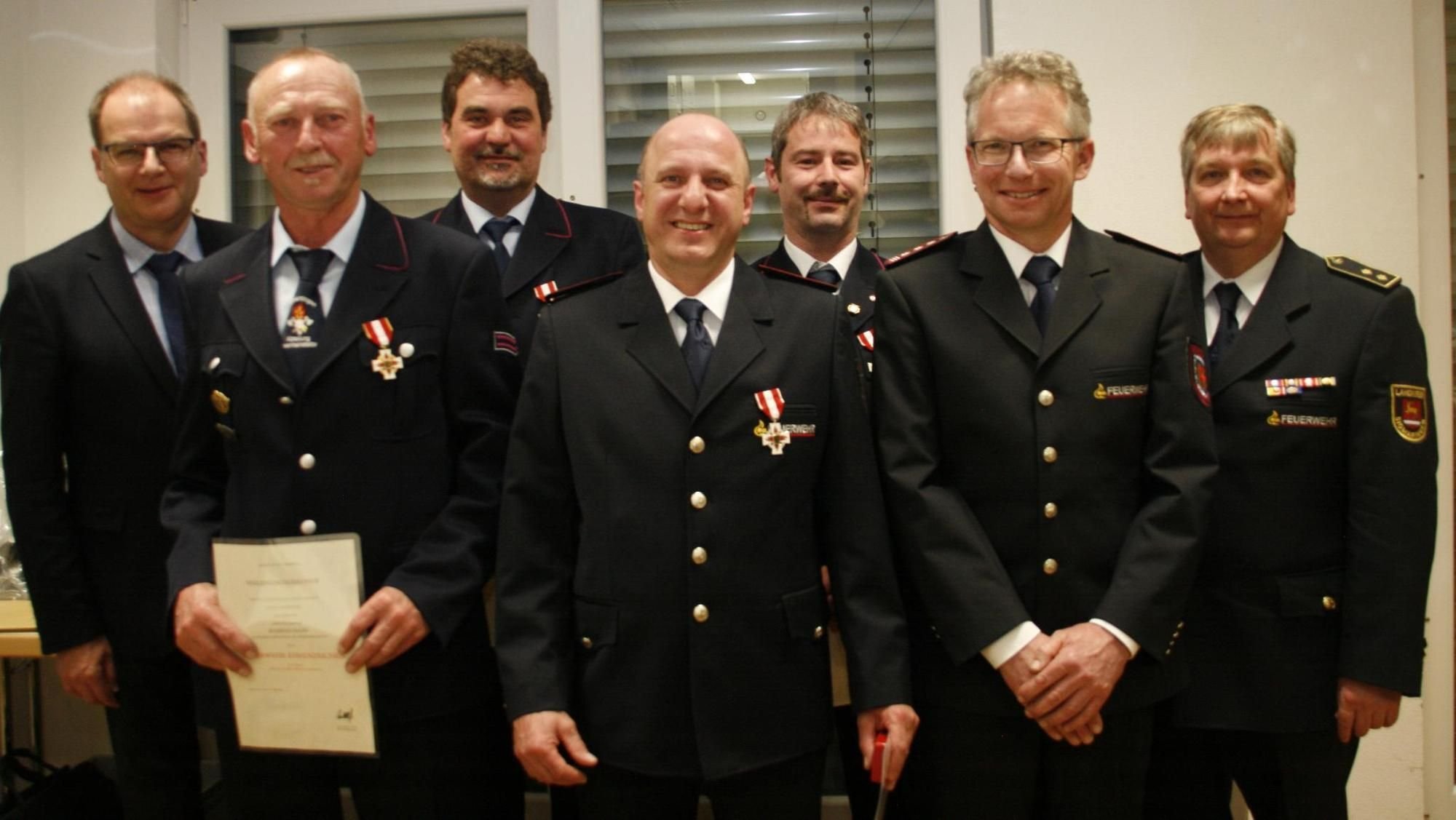 Rainer Rudolf bleibt Gesamtkommandant