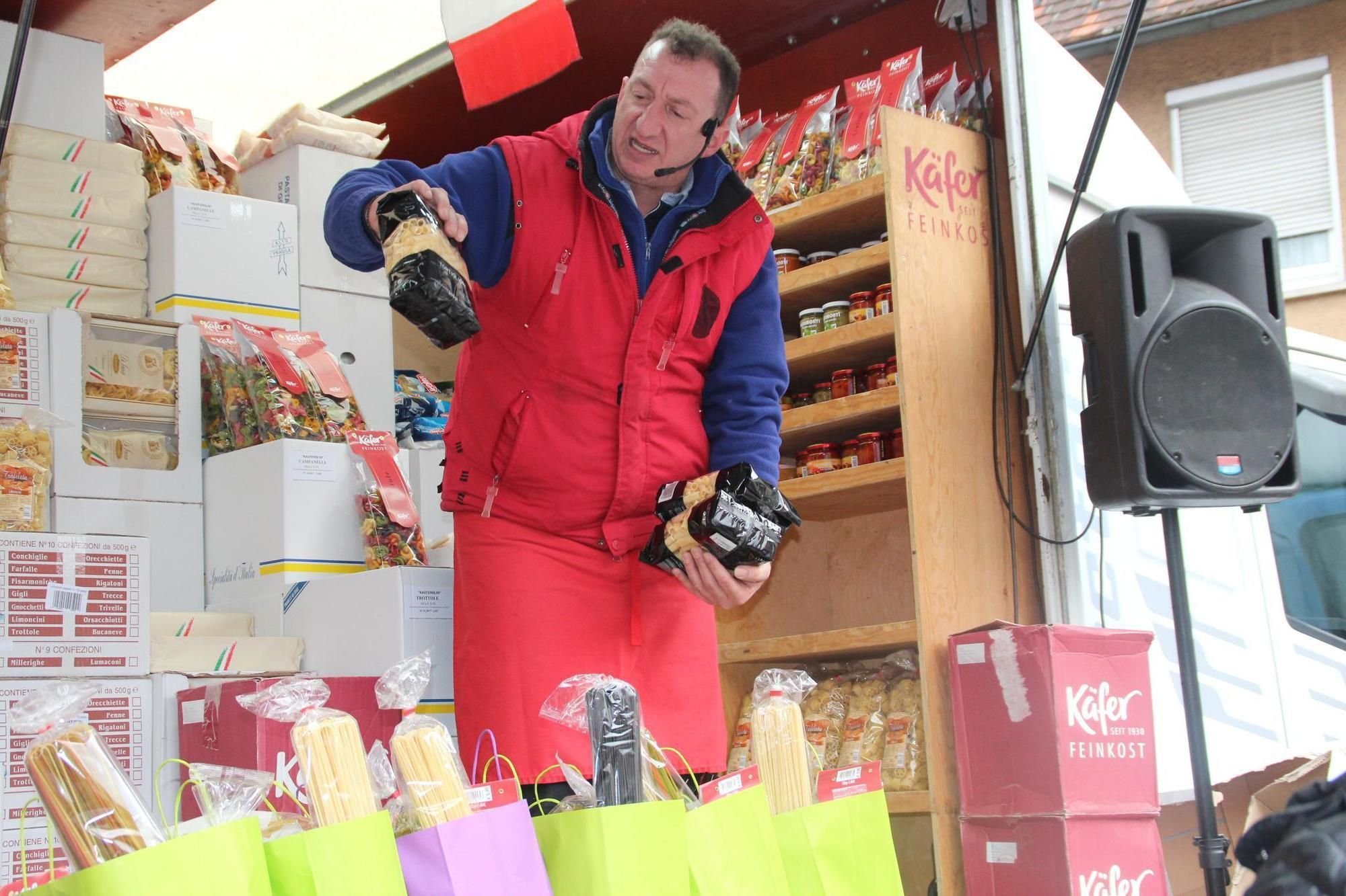 Marktschreier haben Mengen im Visier