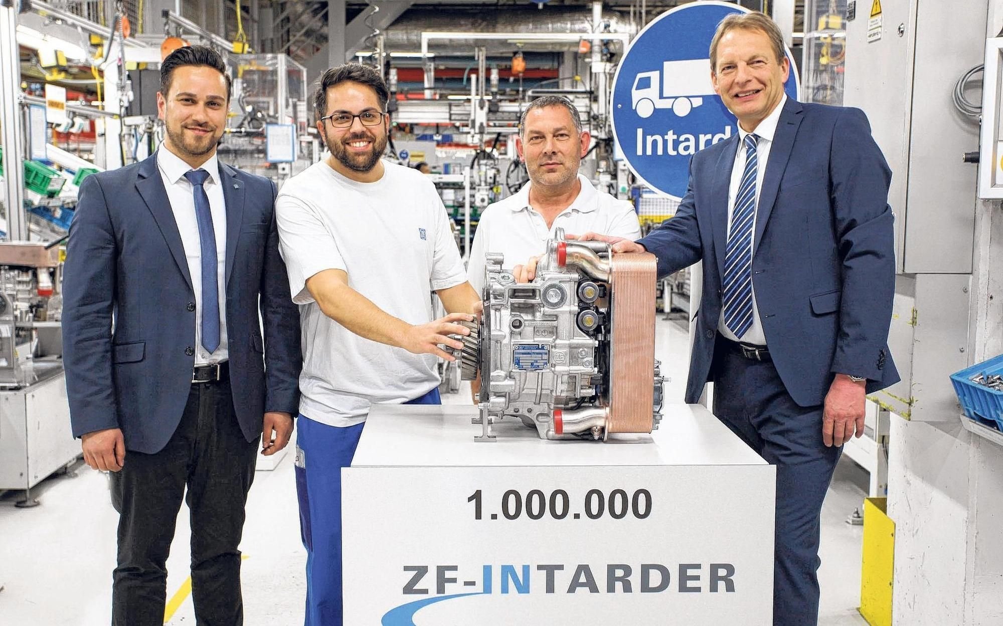 Der millionste ZF-Intarder geht vom Band