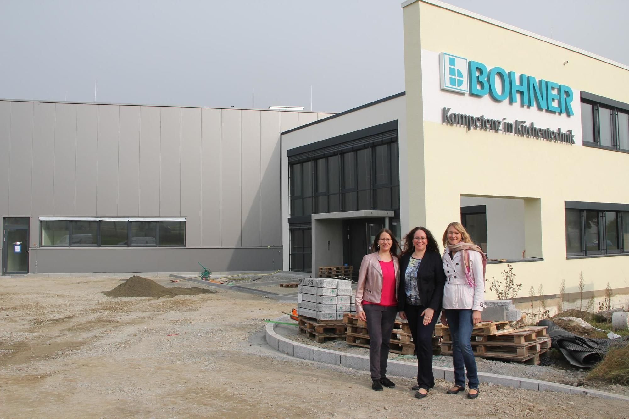 Bau des neuen Bohner-Firmensitzes schreitet voran