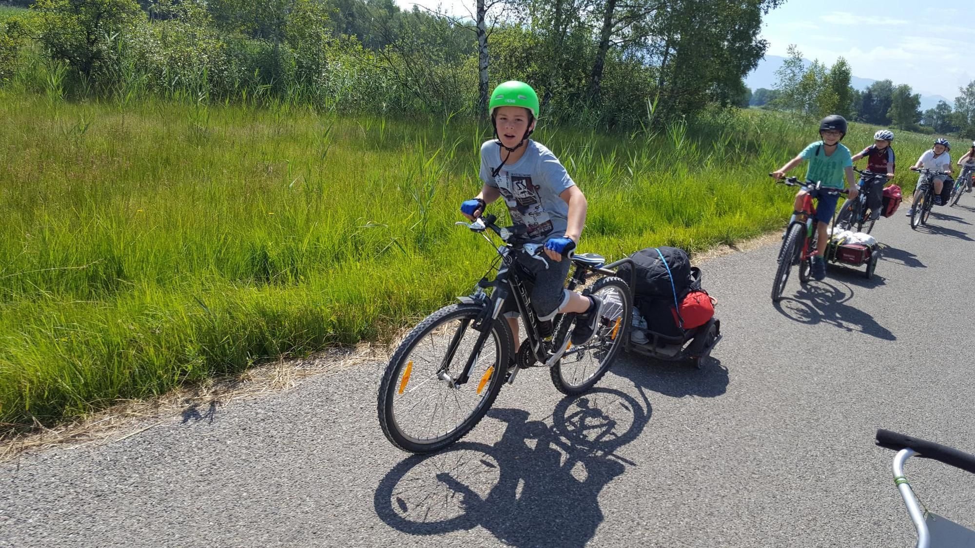 Gemeinsam strampeln für ein tolles Erlebnis